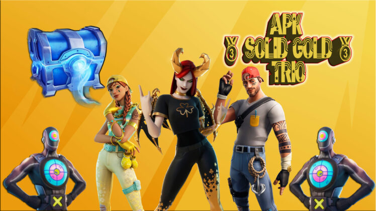 APK 🥉 SOLID GOLD 🥉 TRIO [ apk_aryhunter ] – Fortnite Creative Map Code