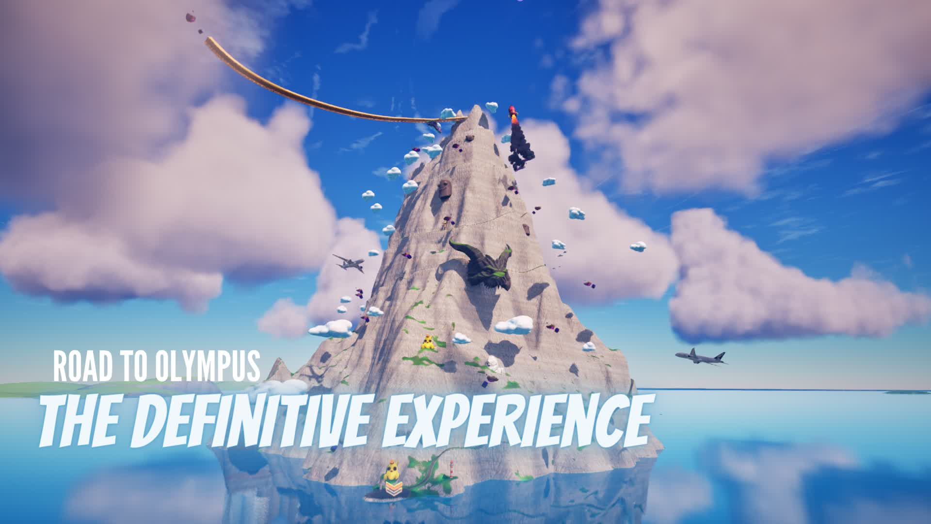 ROAD TO OLYMPUS · JUST FOR FUN [ lanzeh ] – Fortnite Creative Map Code