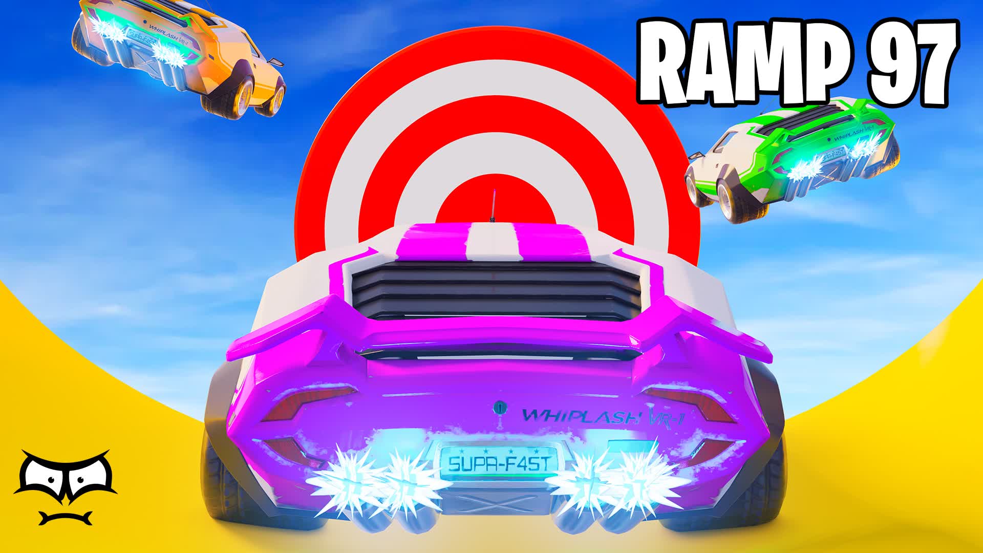 🎯 100 MEGA RAMPS 🎯 [ iic ] – Fortnite Creative Map Code