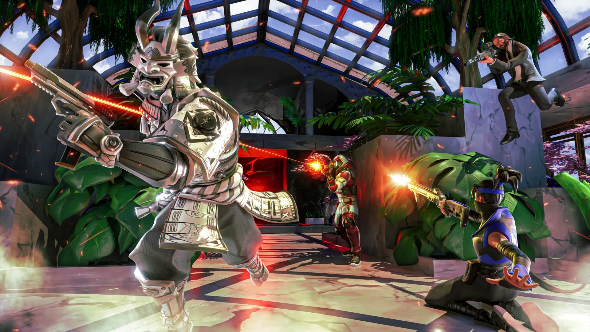 Atrium Anarchy : TDM Gun Game [ shogunjon ] – Fortnite Creative Map Code