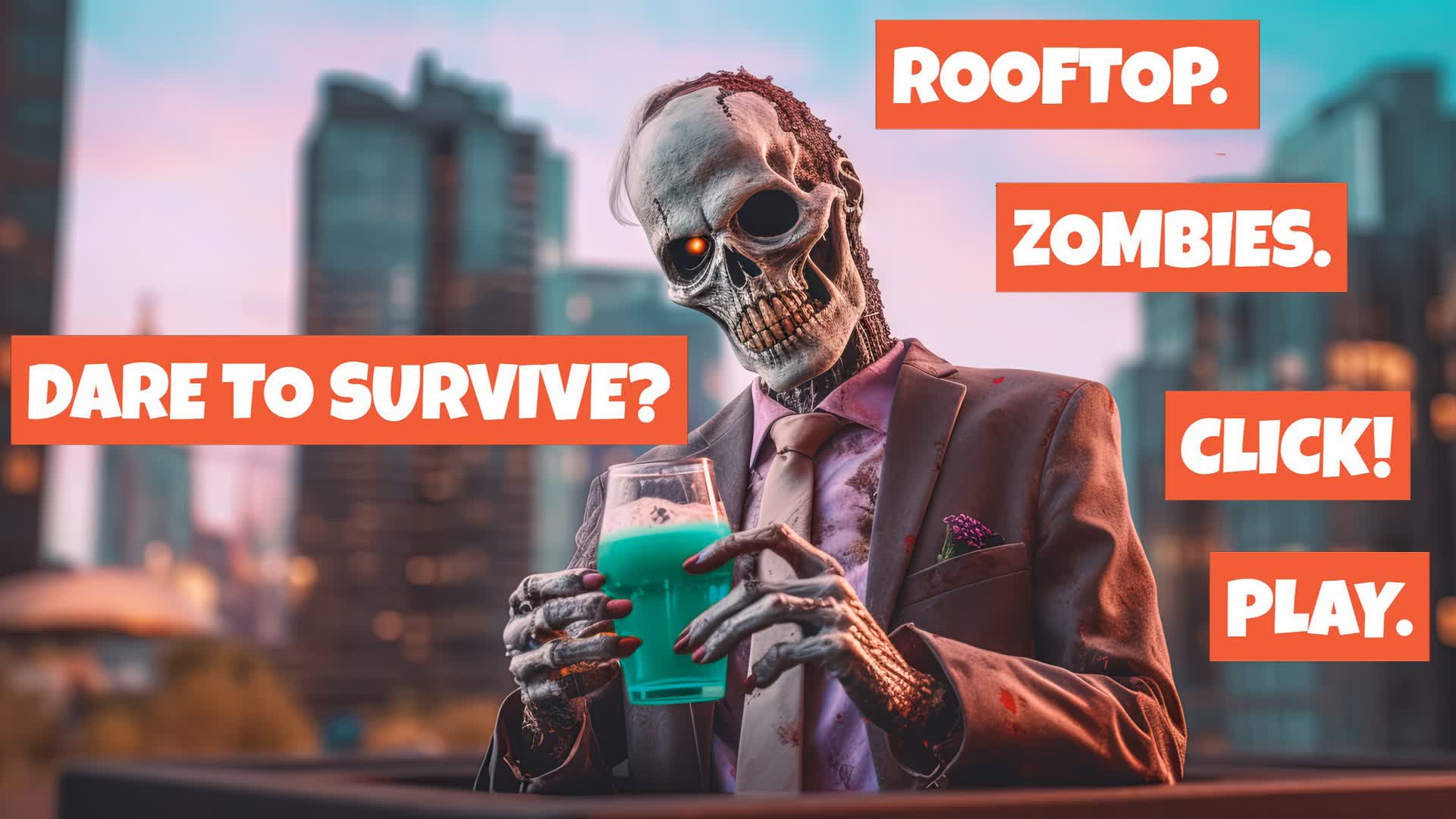 Rooftop Zombies [ britick ] – Fortnite Creative Map Code