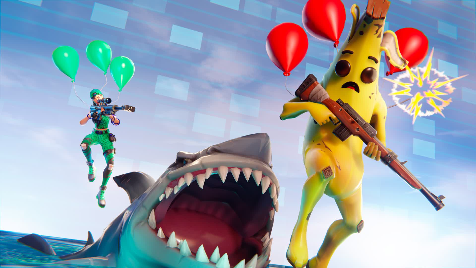 🎈 Balloon Wars 🎈 [ derponce ] – Fortnite Creative Map Code