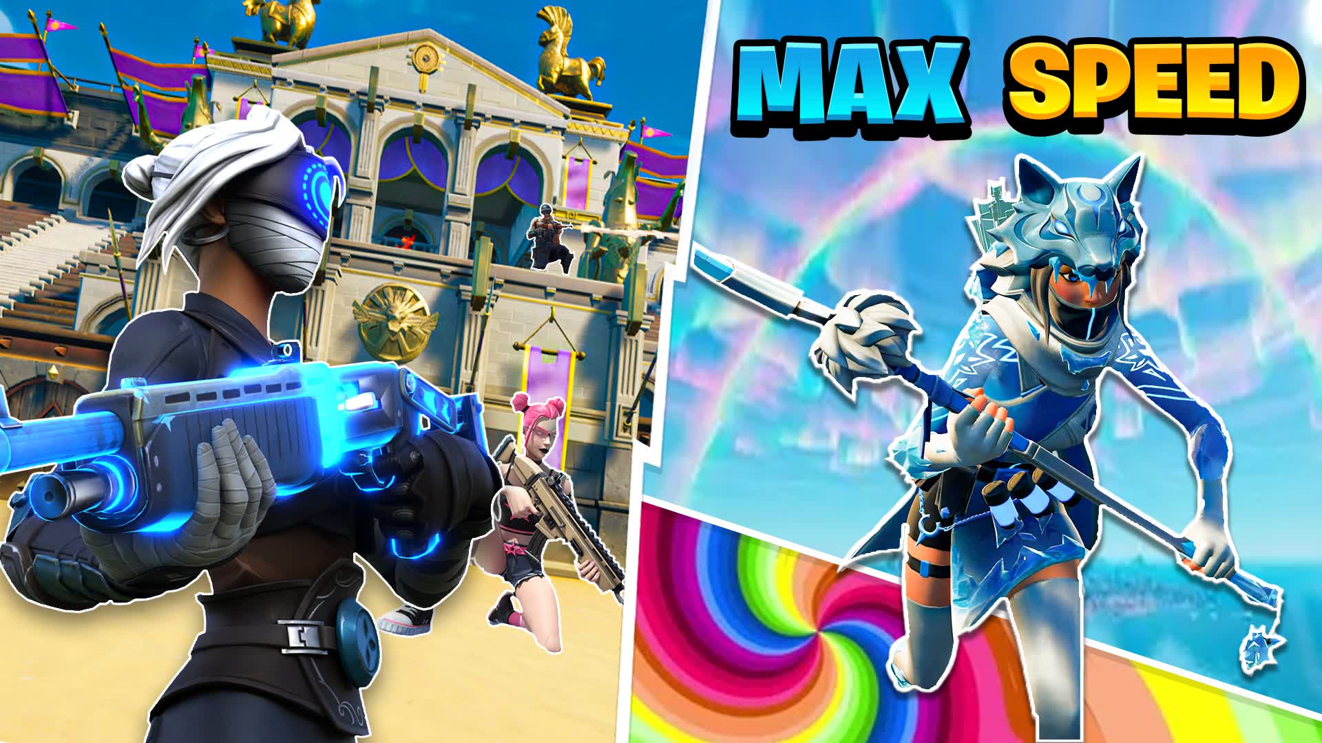 Speed Arena - Free For All [ vizeloo ] – Fortnite Creative Map Code