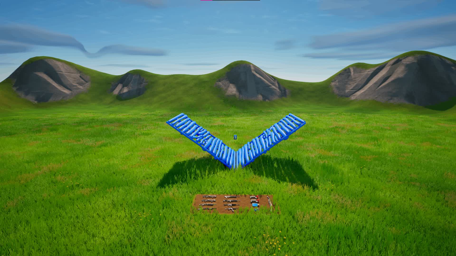 BLUE BUILDS 1V1 [ tritonnetwork ] – Fortnite Creative Map Code