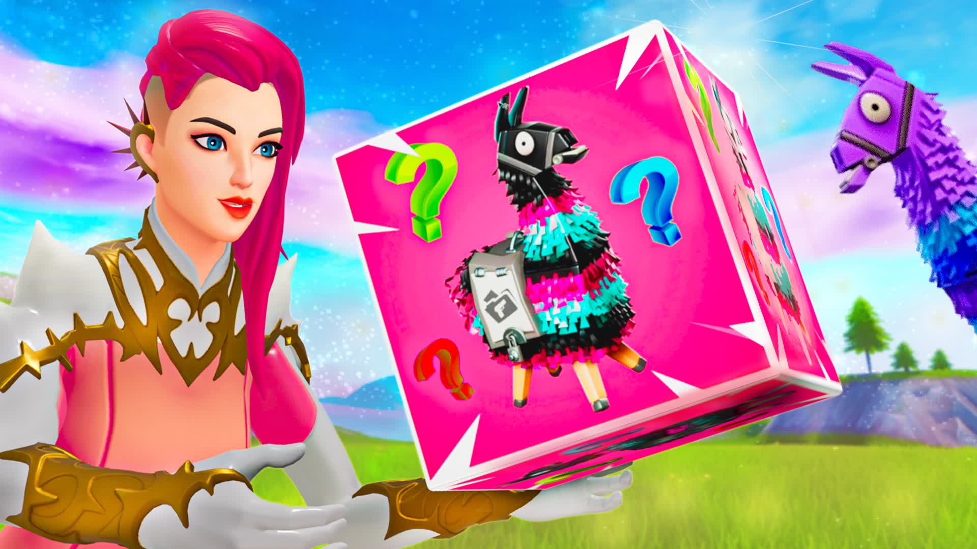 LUCKY LLAMA BLOCK [ pbn ] – Fortnite Creative Map Code