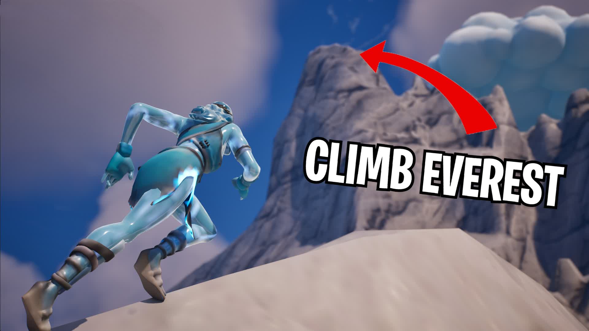 🧗 Climb Everest 🗻 [ Itz Earthy ] – Fortnite Creative Map Code
