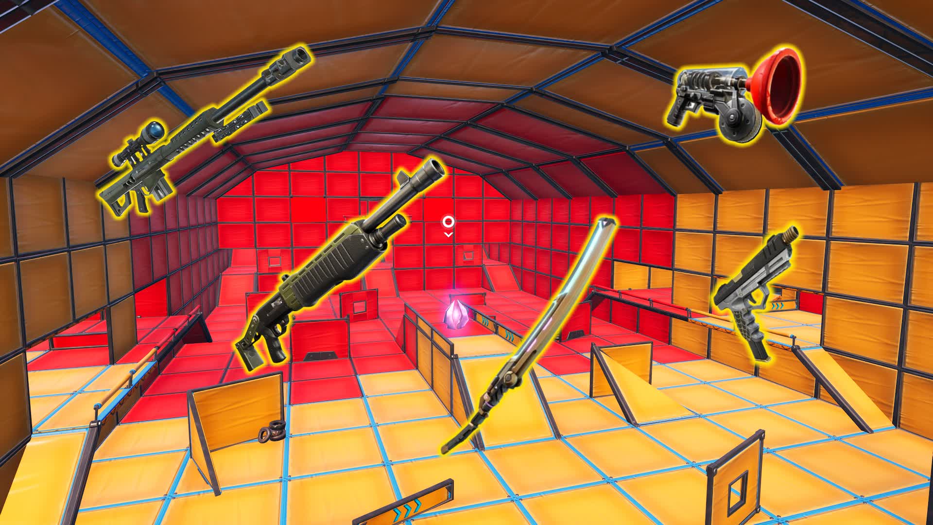 🍓 RED VS YELLOW 🍌 [ stealthzz ] – Fortnite Creative Map Code