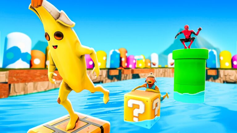 🍄 MARIO DEATHRUN 🍄(EASY) [ gugu ] – Fortnite Creative Map Code