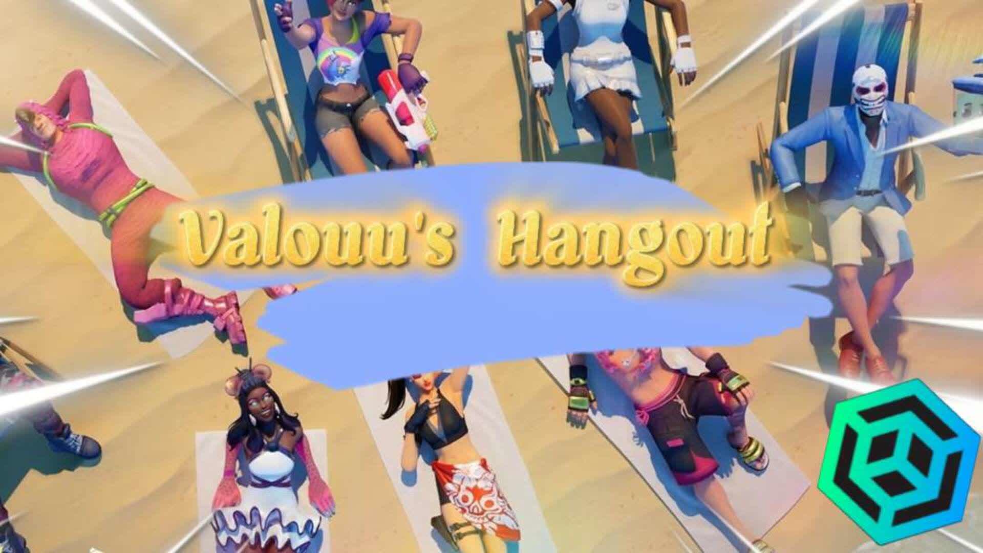 😎 Valouu's Hangout Map 😎 [ valouu ] – Fortnite Creative Map Code
