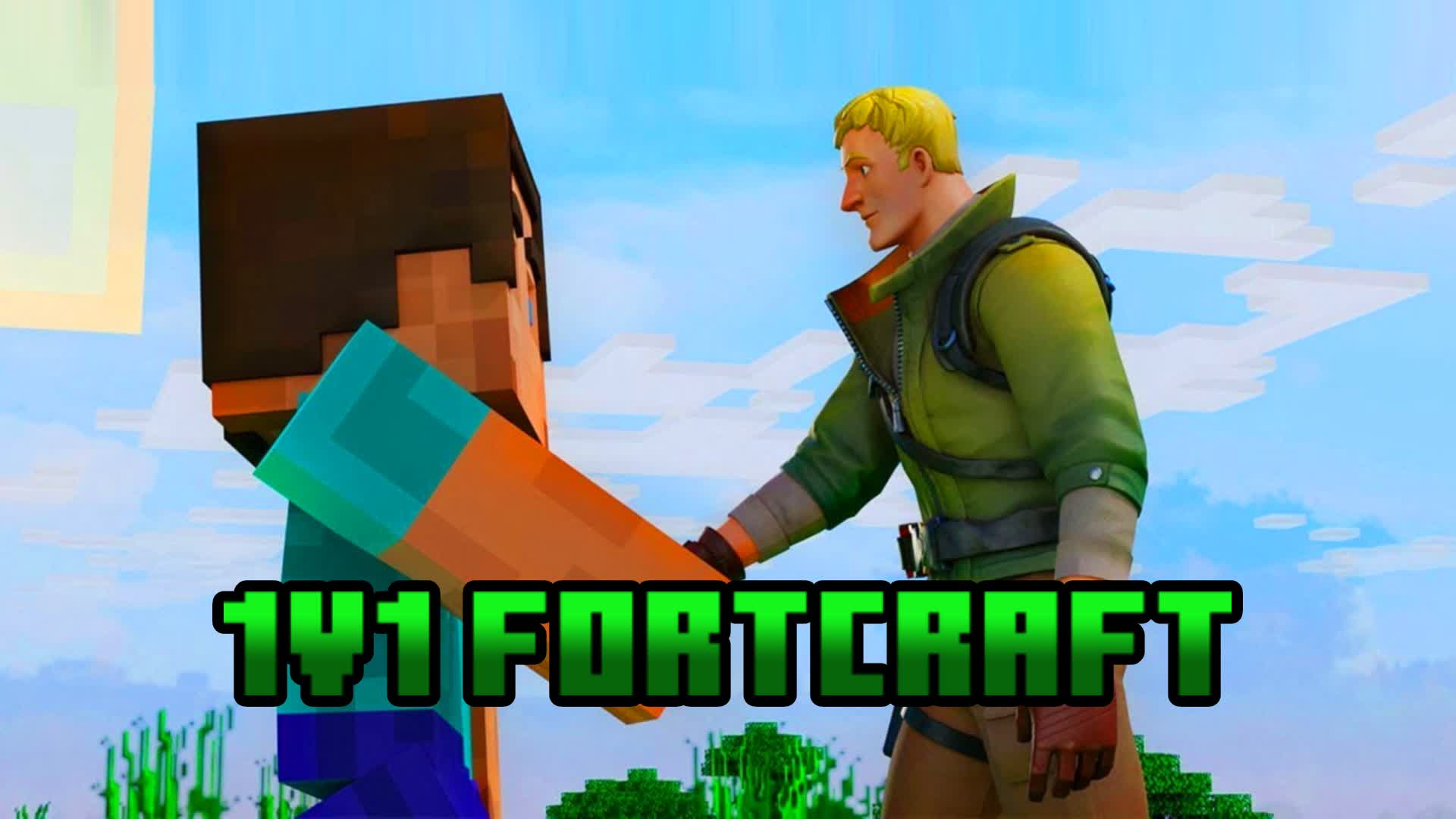 1V1 Fortcraft [ dave14 ] – Fortnite Creative Map Code