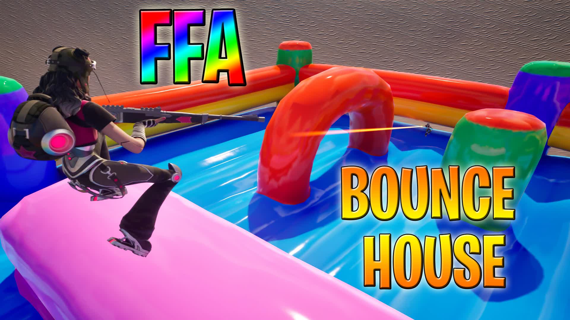 Bounce House FFA! [ tyfighter ] – Fortnite Creative Map Code