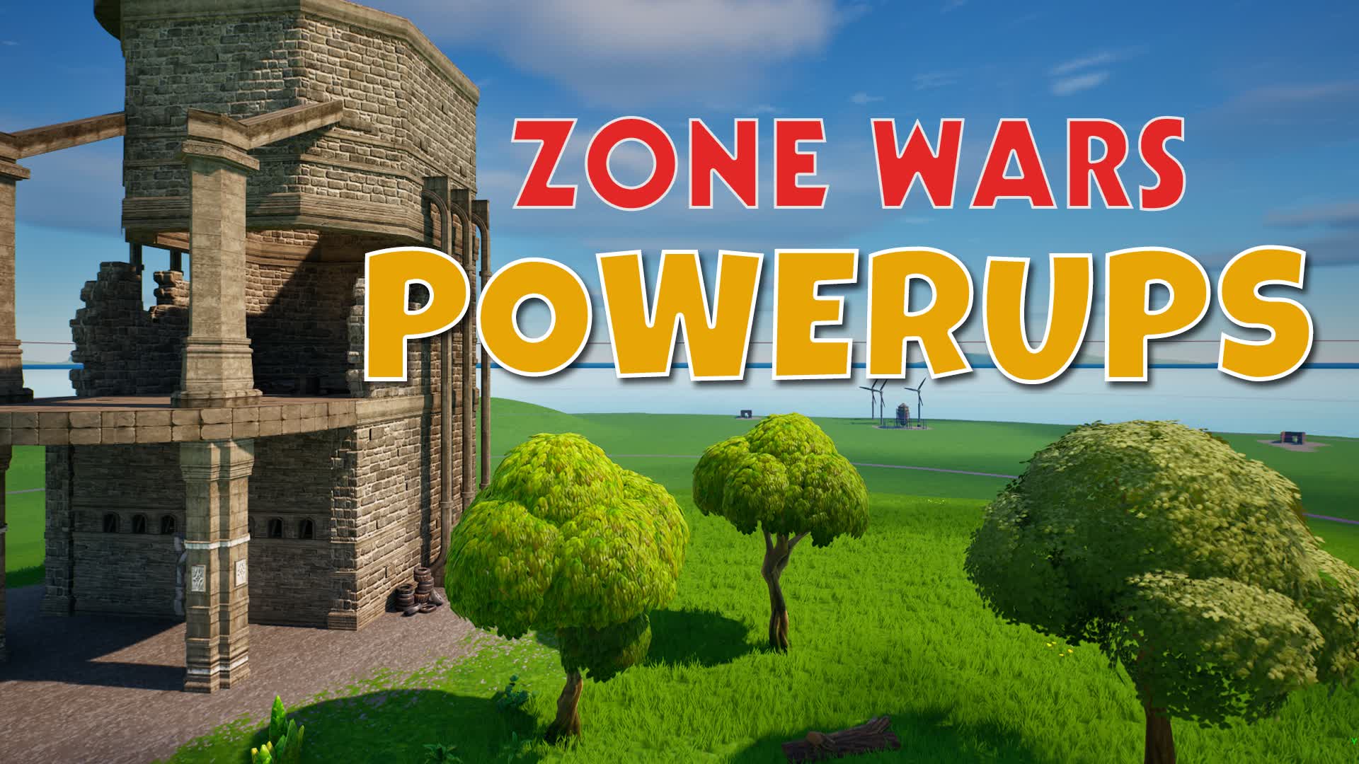 Powerup Zone Wars [ djej ] – Fortnite Creative Map Code