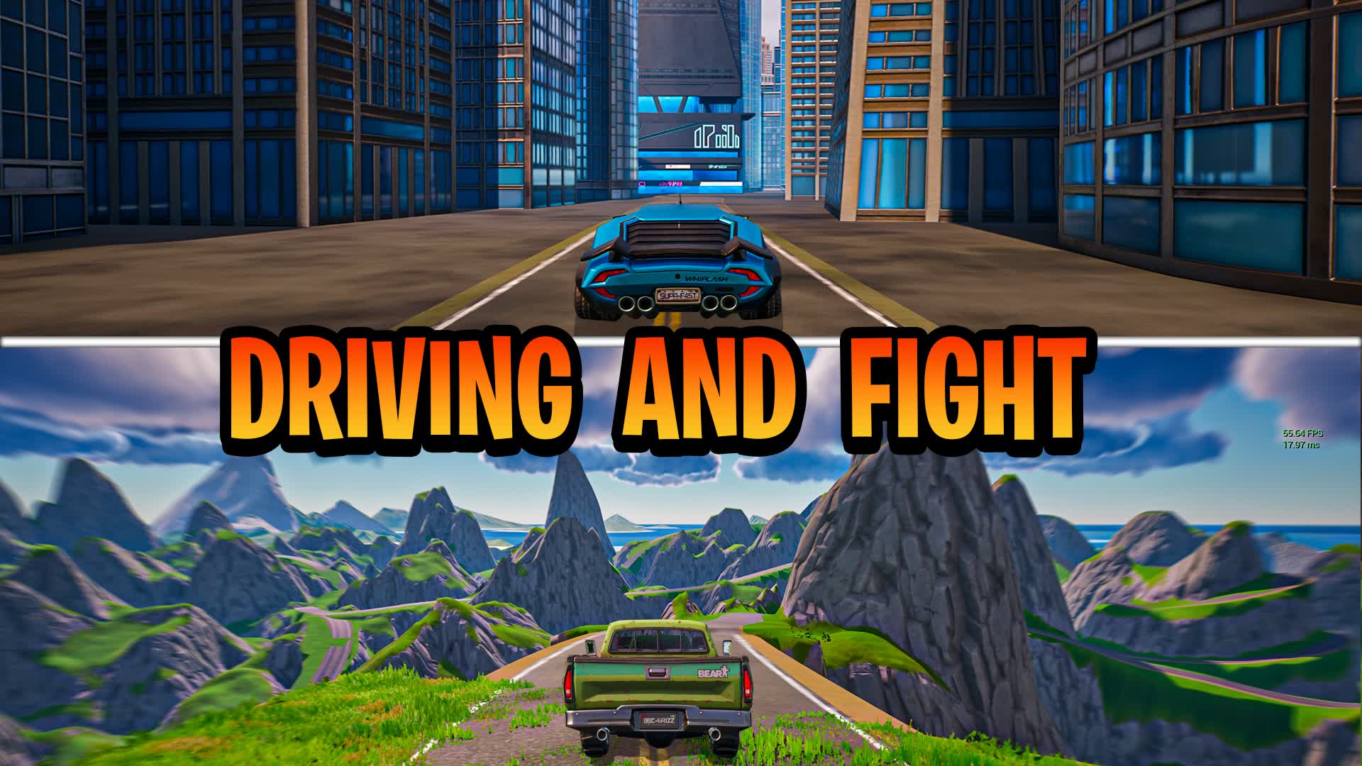 🌆DRIVING AND FIGHT|CITY AND MOUNTAIN🌄 [ ovt94 ] – Fortnite Creative Map ...