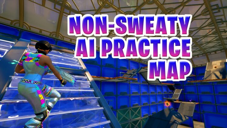 Non-Sweaty AI Practice Map [ PixelandPoly ] – Fortnite Creative Map Code