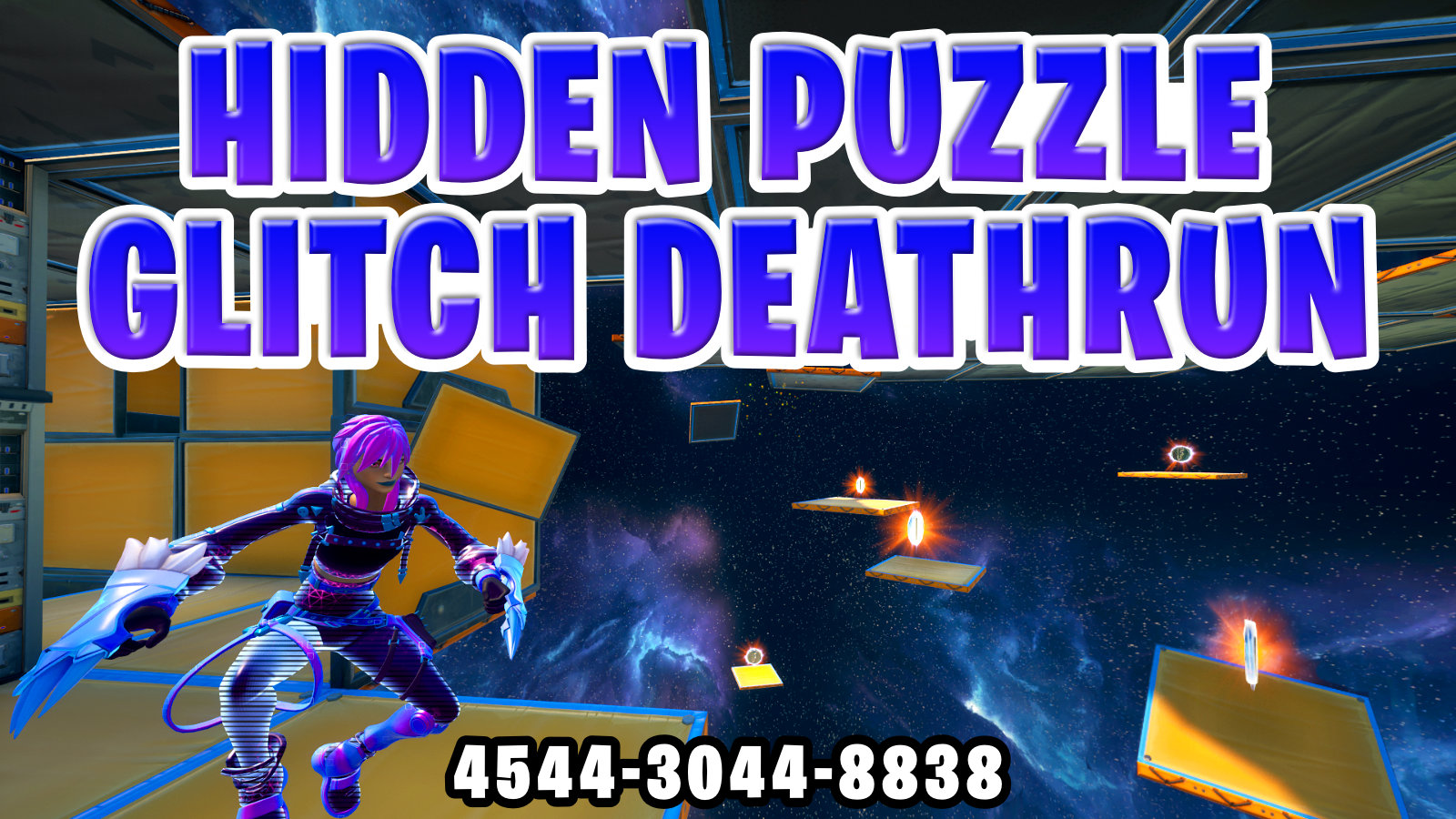 Hidden Puzzle Glitch Deathrun [ PixelandPoly ] – Fortnite Creative Map Code