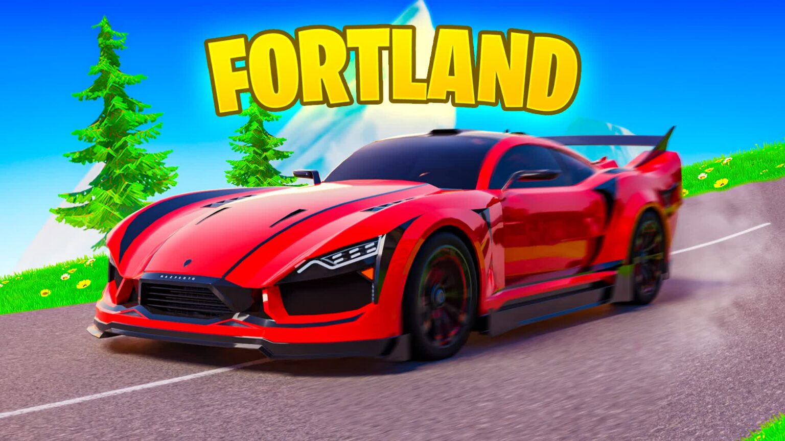 🏝️FORTLAND FREE FOR ALL | All Weapons💥 [ iic ] – Fortnite Creative Map Code