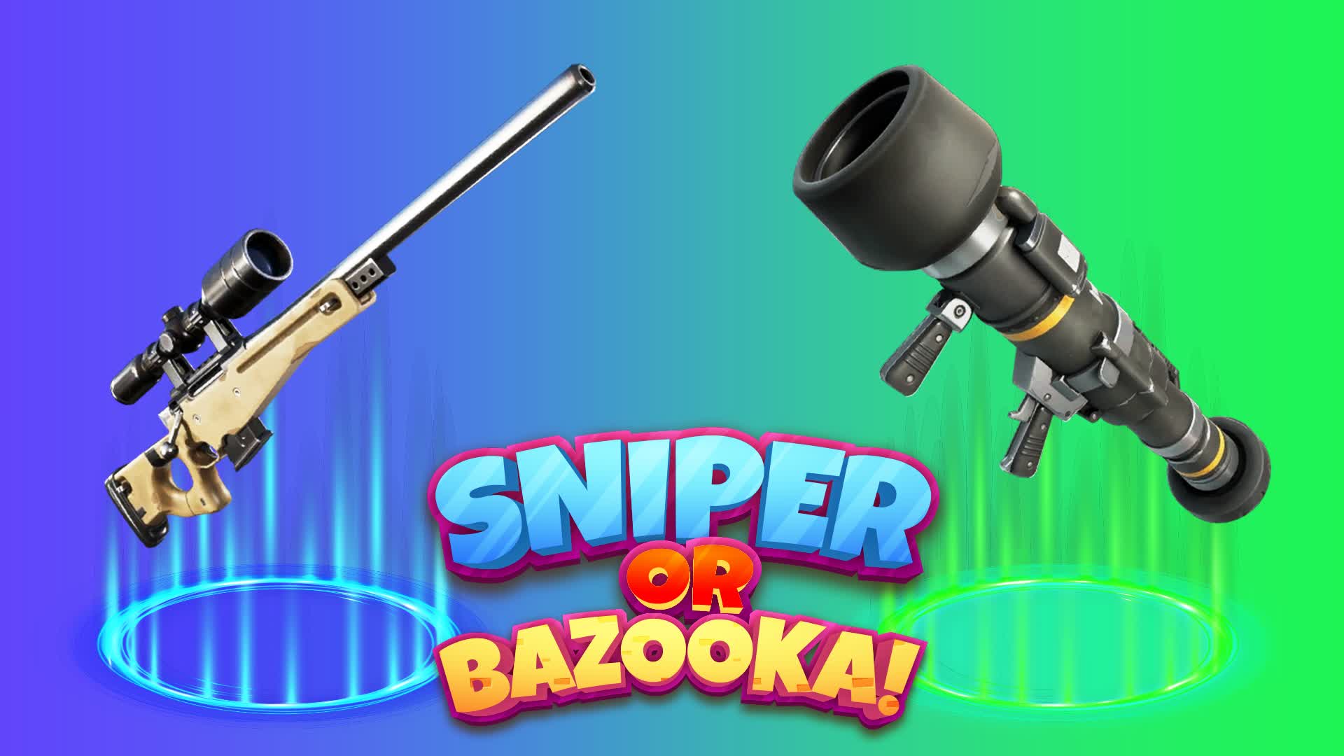 Sniper or Bazooka! [ fxfx ] – Fortnite Creative Map Code
