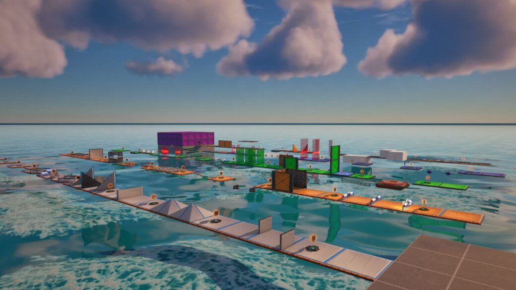🏄‍♂️ RELAX/CHILL 50 LEVEL DEATHRUN [ vanish3d ] – Fortnite Creative Map ...