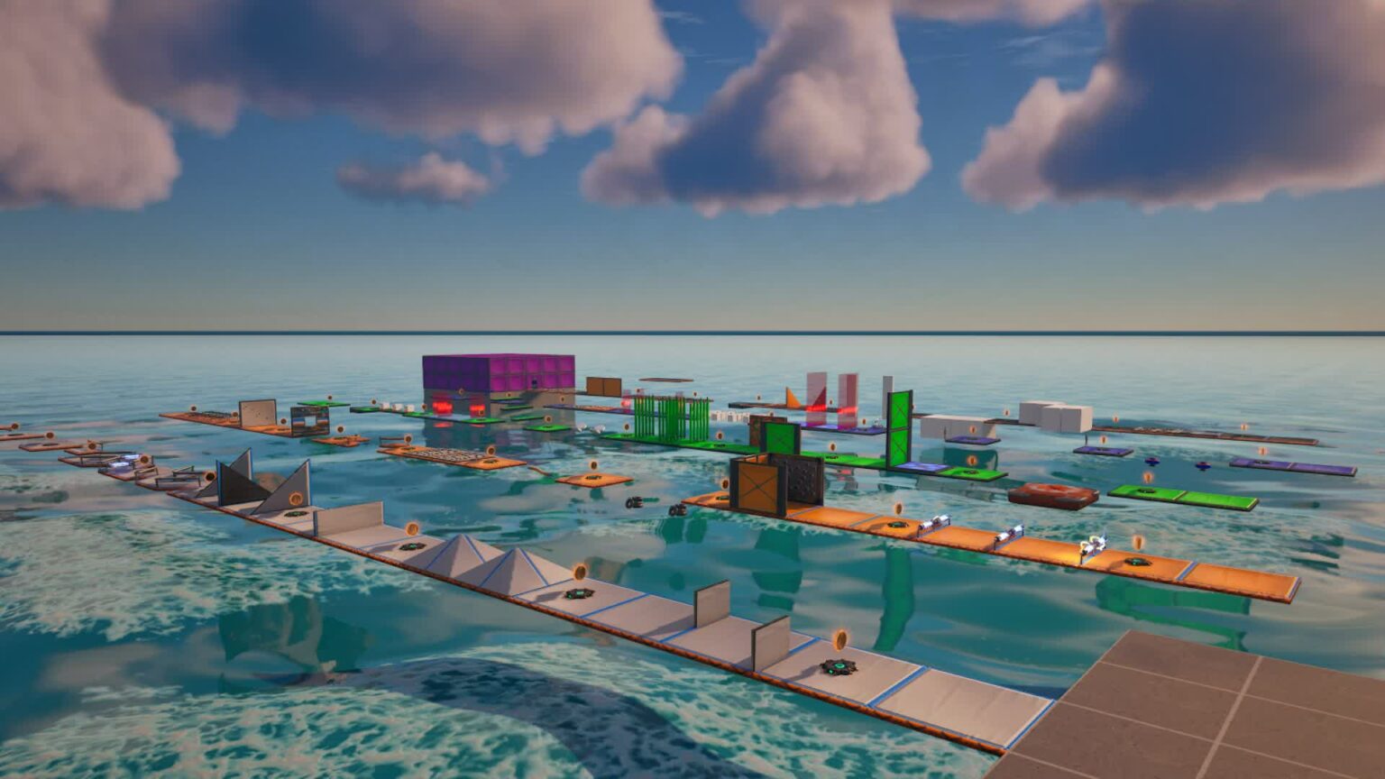 🏄‍♂️ RELAX/CHILL 50 LEVEL DEATHRUN [ vanish3d ] – Fortnite Creative Map ...