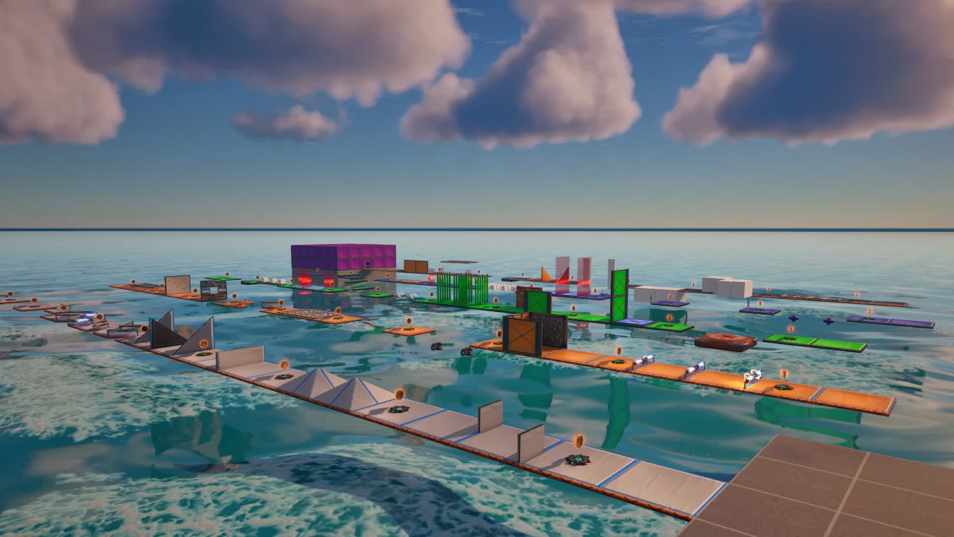 🏄‍♂️ RELAX/CHILL 50 LEVEL DEATHRUN [ vanish3d ] – Fortnite Creative Map ...