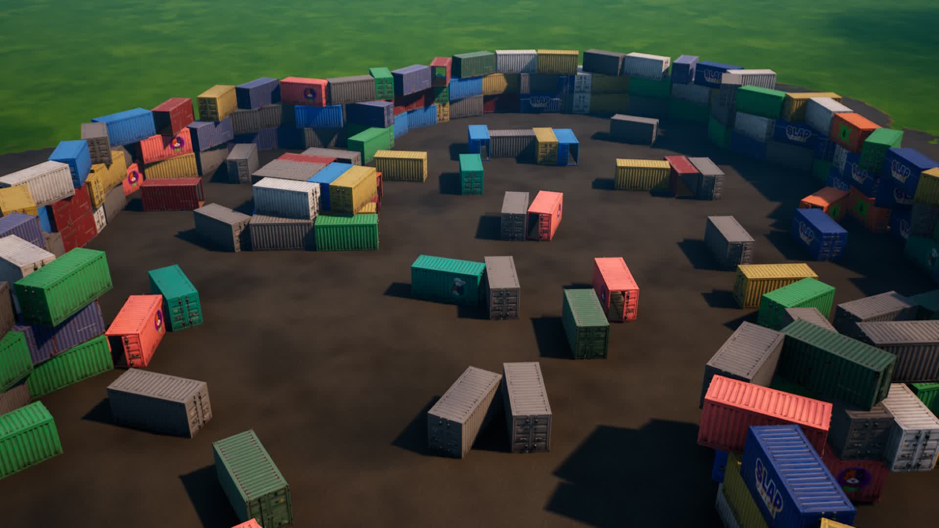 Crate Yard Fight Gun Game [ b3astlybeing ] – Fortnite Creative Map Code