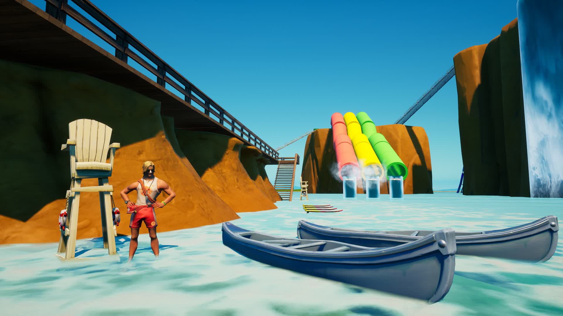 Sunny Water Park [ sunny_yama ] – Fortnite Creative Map Code
