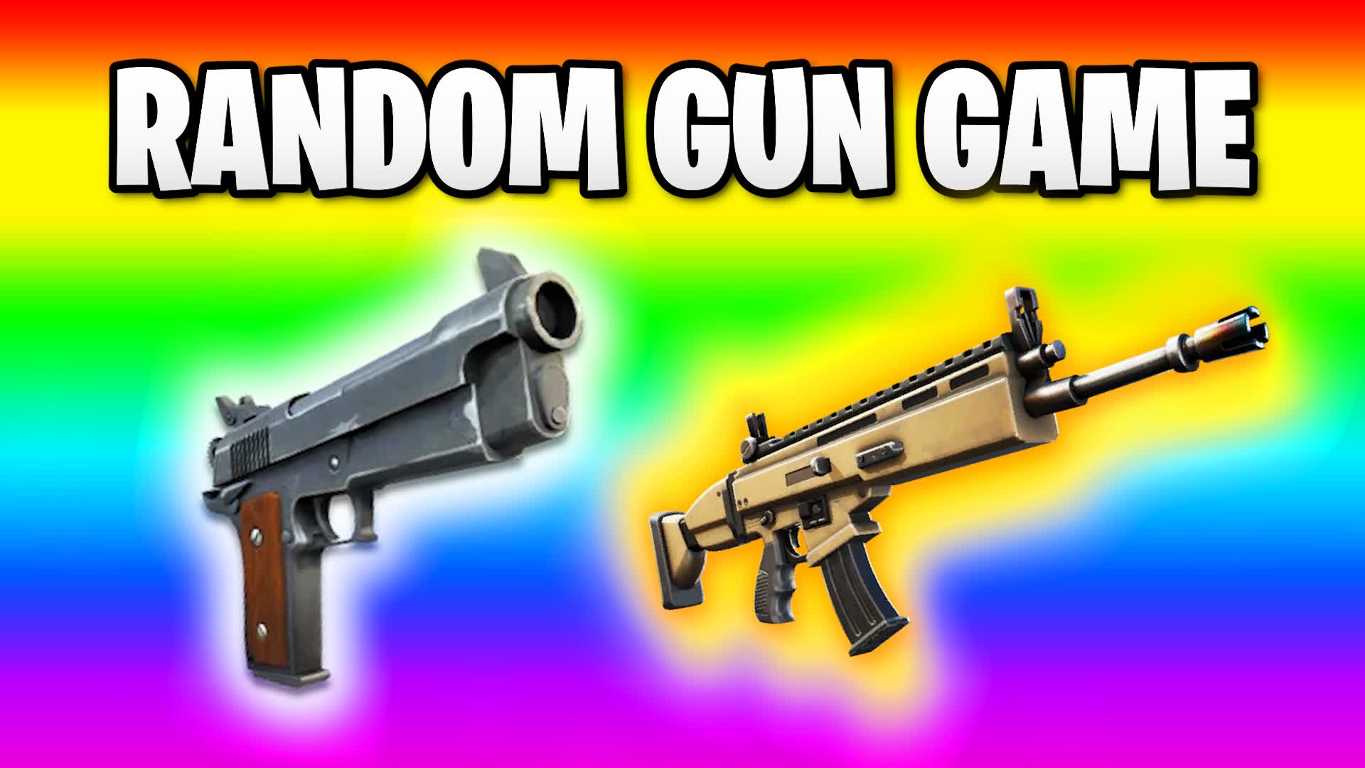 RANDOM GUN GAME 🔫 [ joyed ] – Fortnite Creative Map Code
