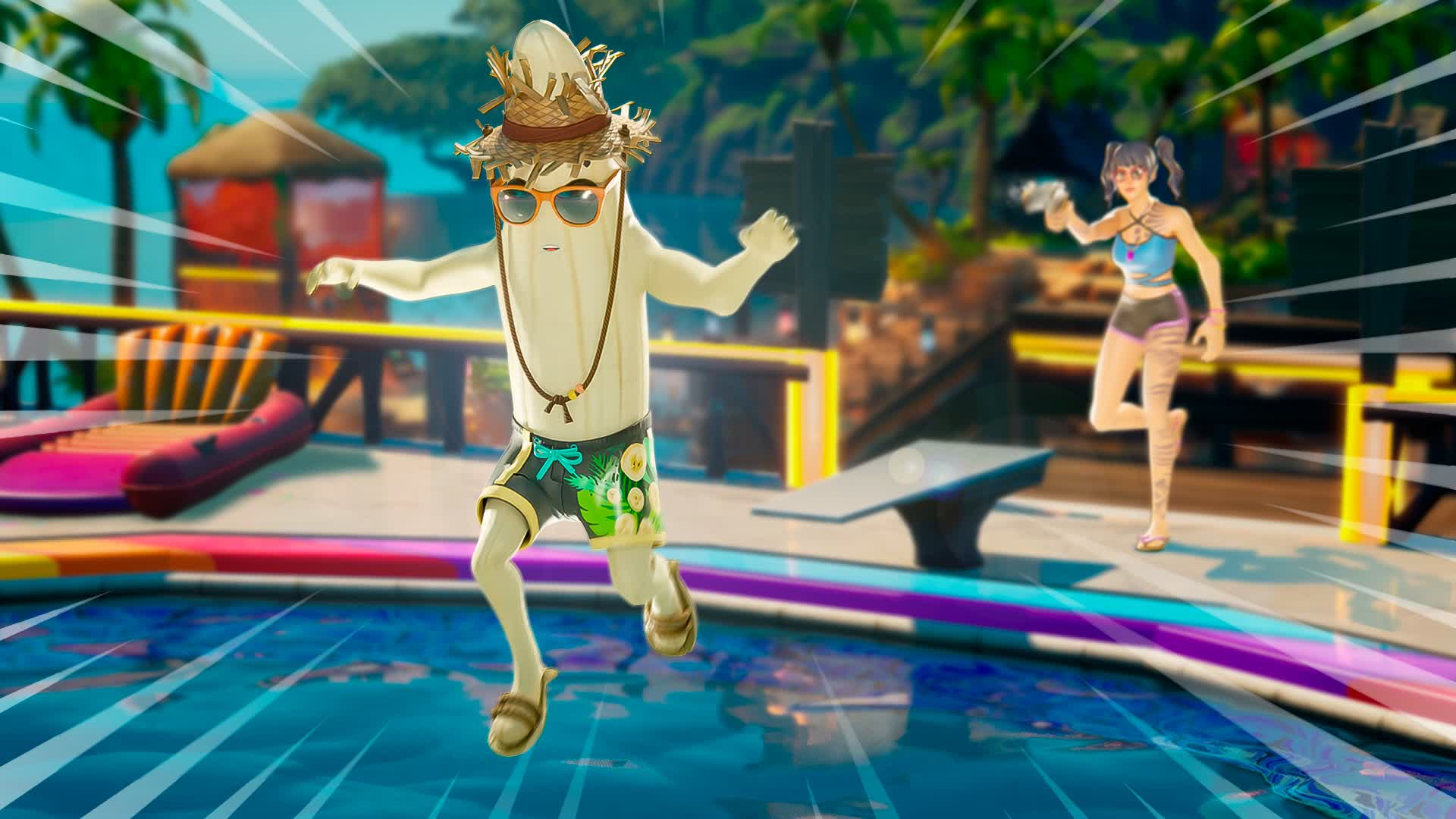 SUMMER POOL WARS [ team50 ] – Fortnite Creative Map Code