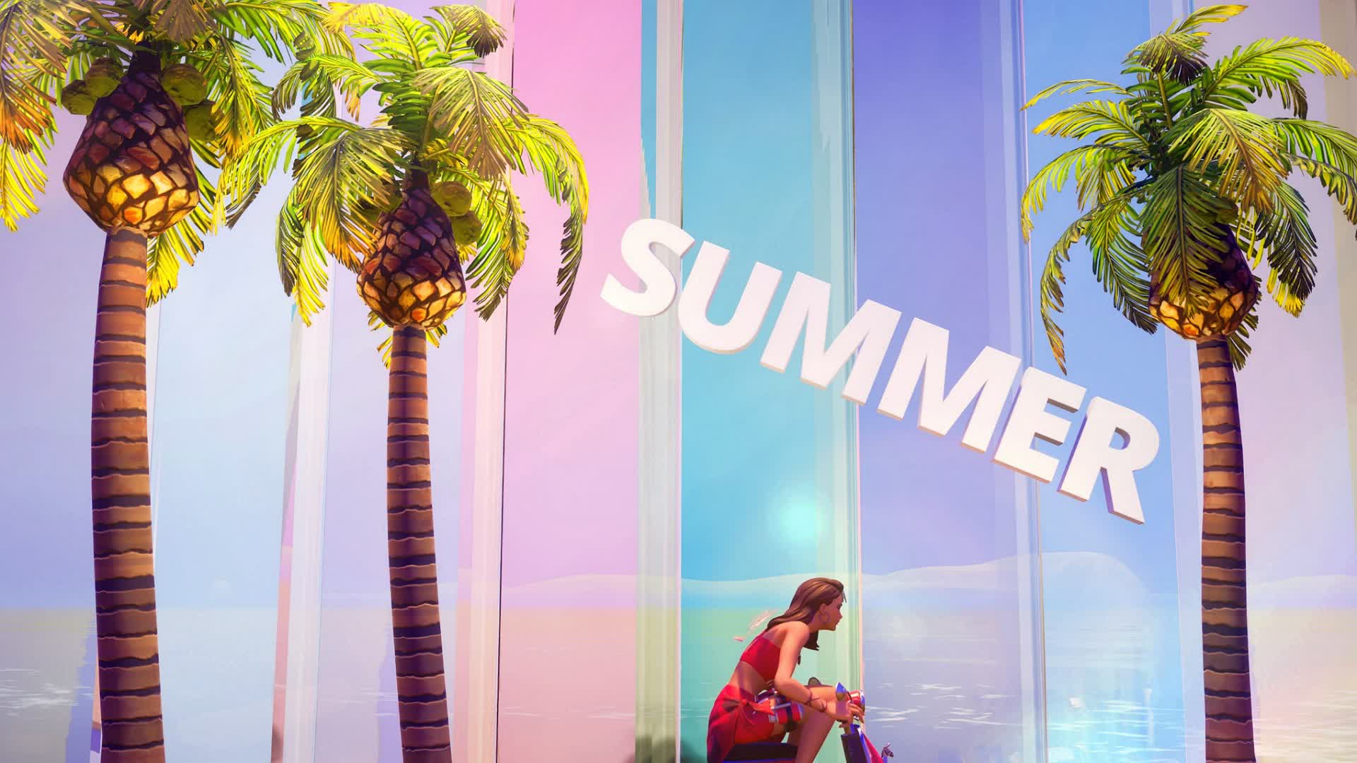 Photo booth-夏- [ ruuu ] – Fortnite Creative Map Code