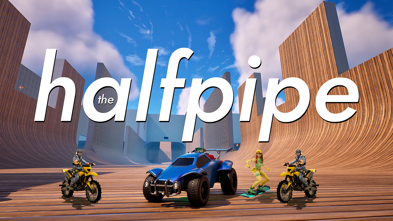 The Halfpipe [ hellobard ] – Fortnite Creative Map Code