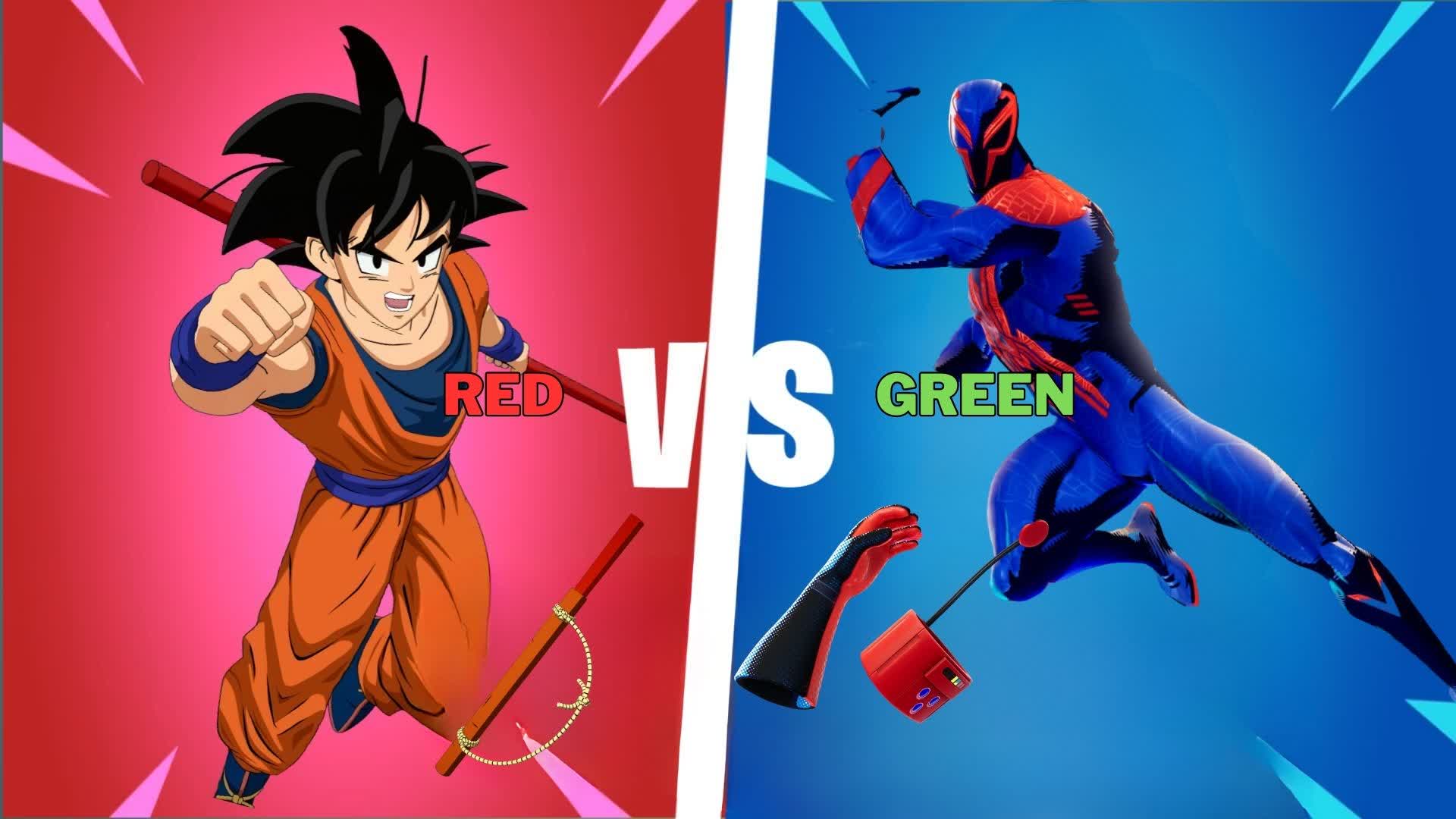 NEW - RED X GREEN * DBZ X SPIDER MORALES [ ritihabrow ] – Fortnite ...