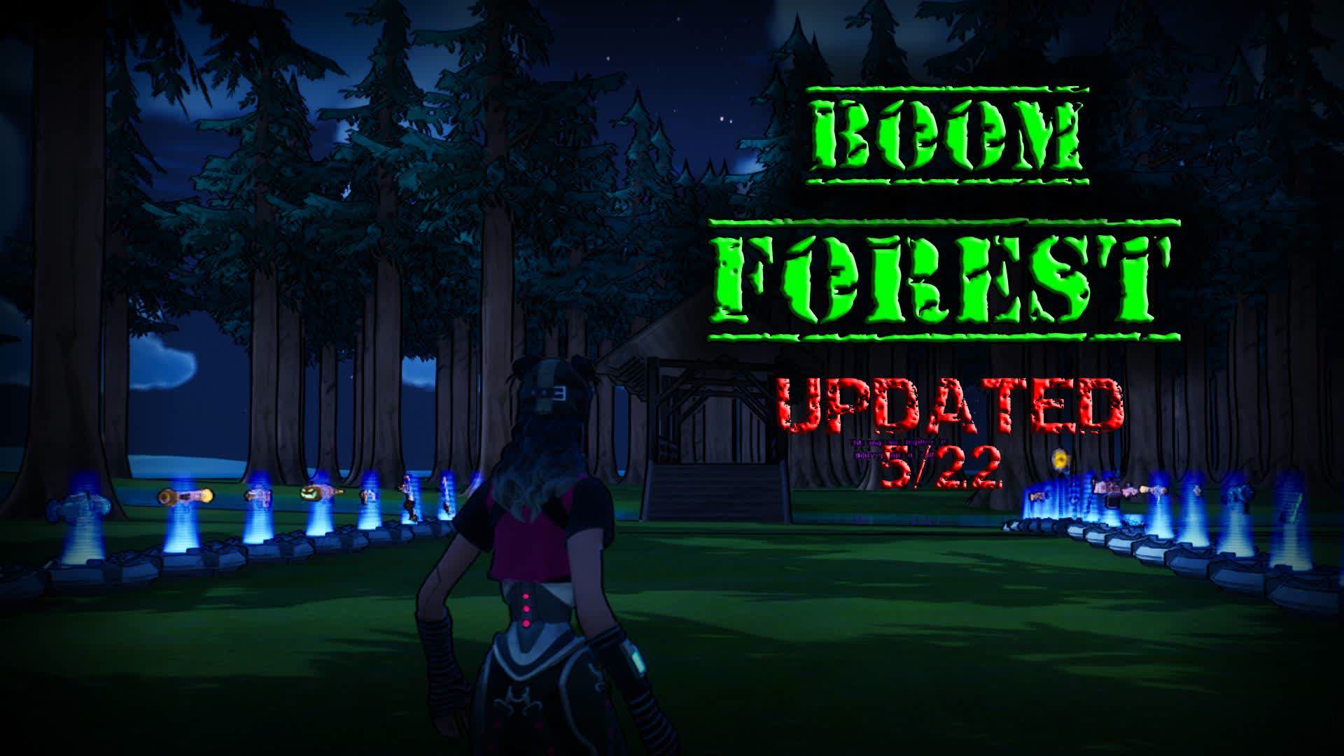 BOOM Forest Stress Relief [ riotempress ] – Fortnite Creative Map Code