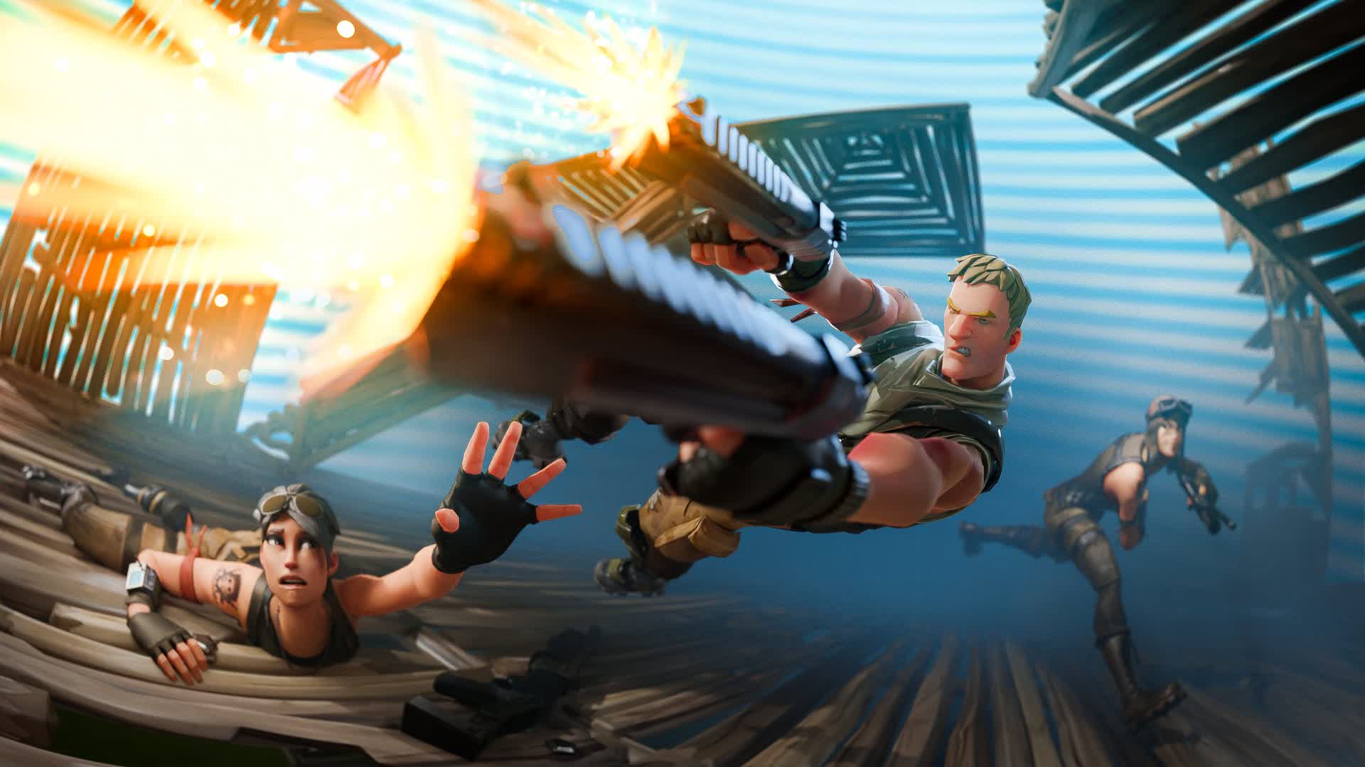 1v1-4v4 Zone Wars by Fiber [ fiber ] – Fortnite Creative Map Code