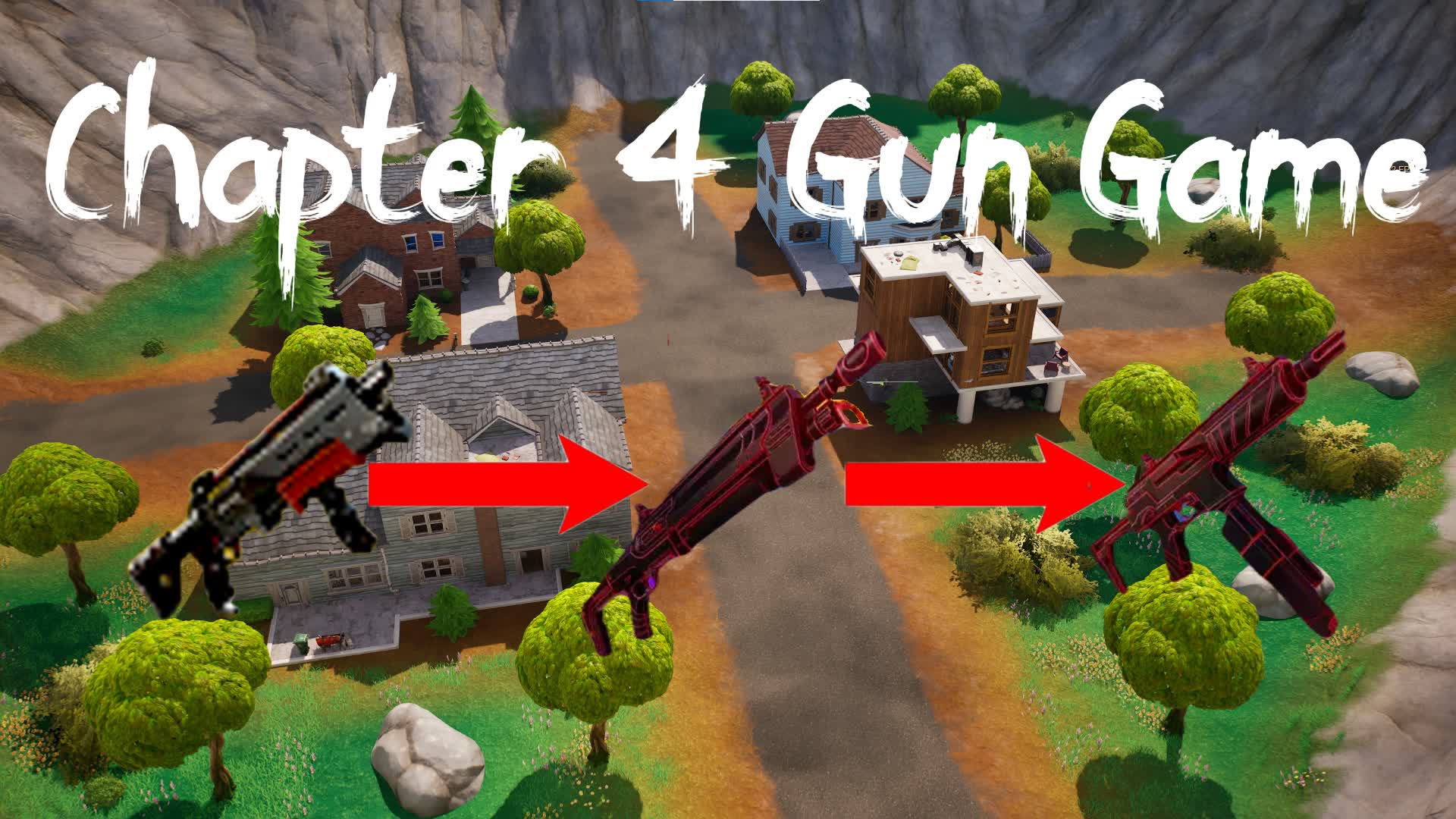 Chapter 4 Gun Game [ ettrue ] – Fortnite Creative Map Code
