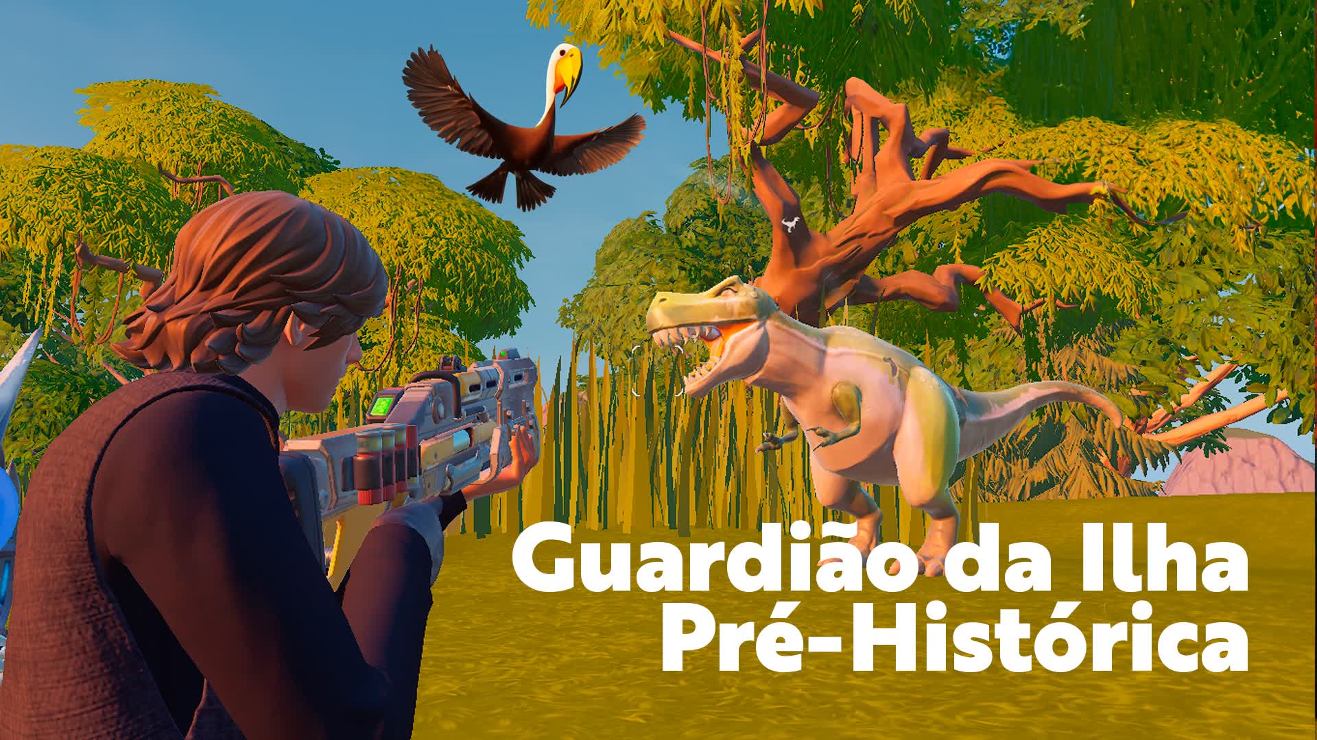 Guardião da Ilha Pré-Histórica [ aetherwoven ] – Fortnite Creative Map Code