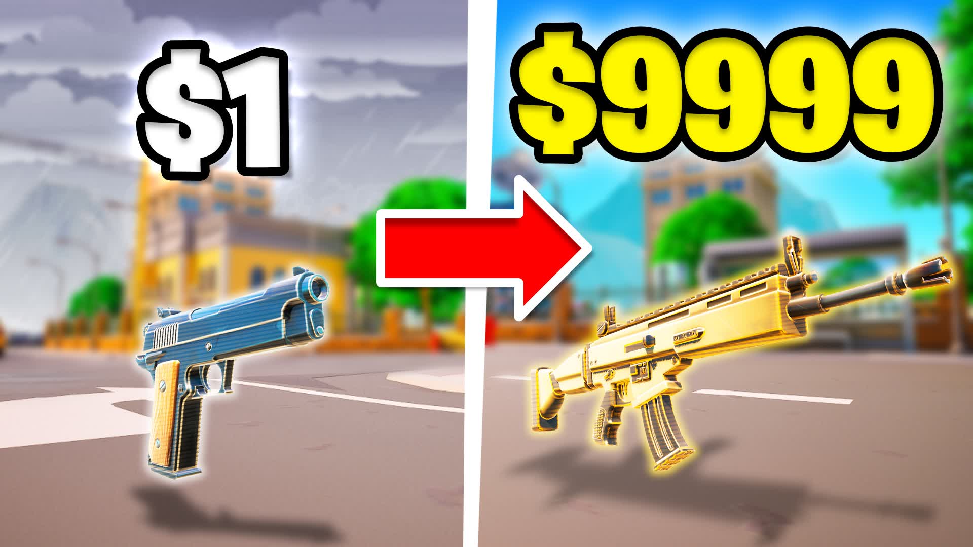 💰FUN CITY - GUN GAME🔫 [ gugu ] – Fortnite Creative Map Code