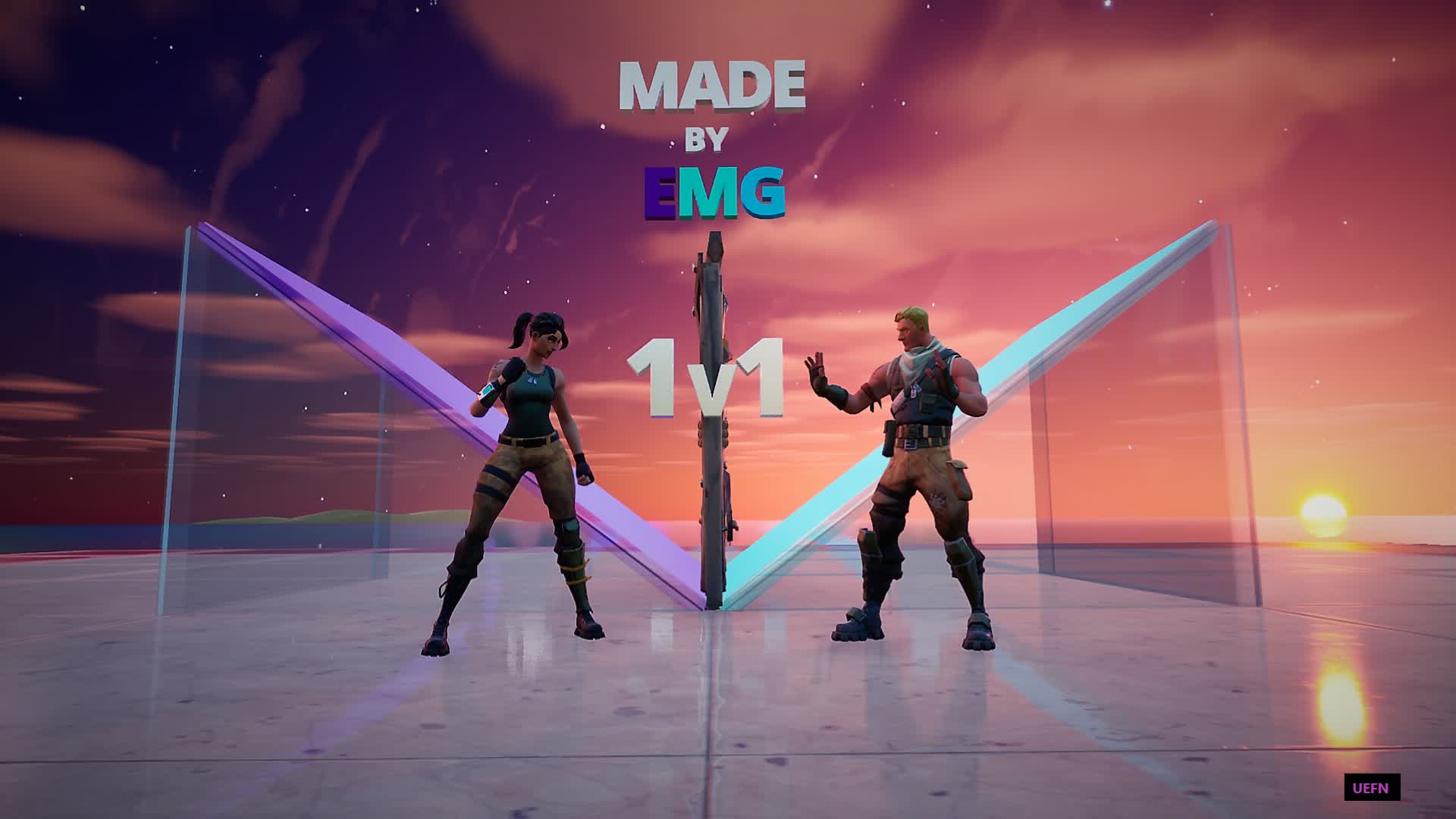 Maps created by emg at Fortnite Creative HQ