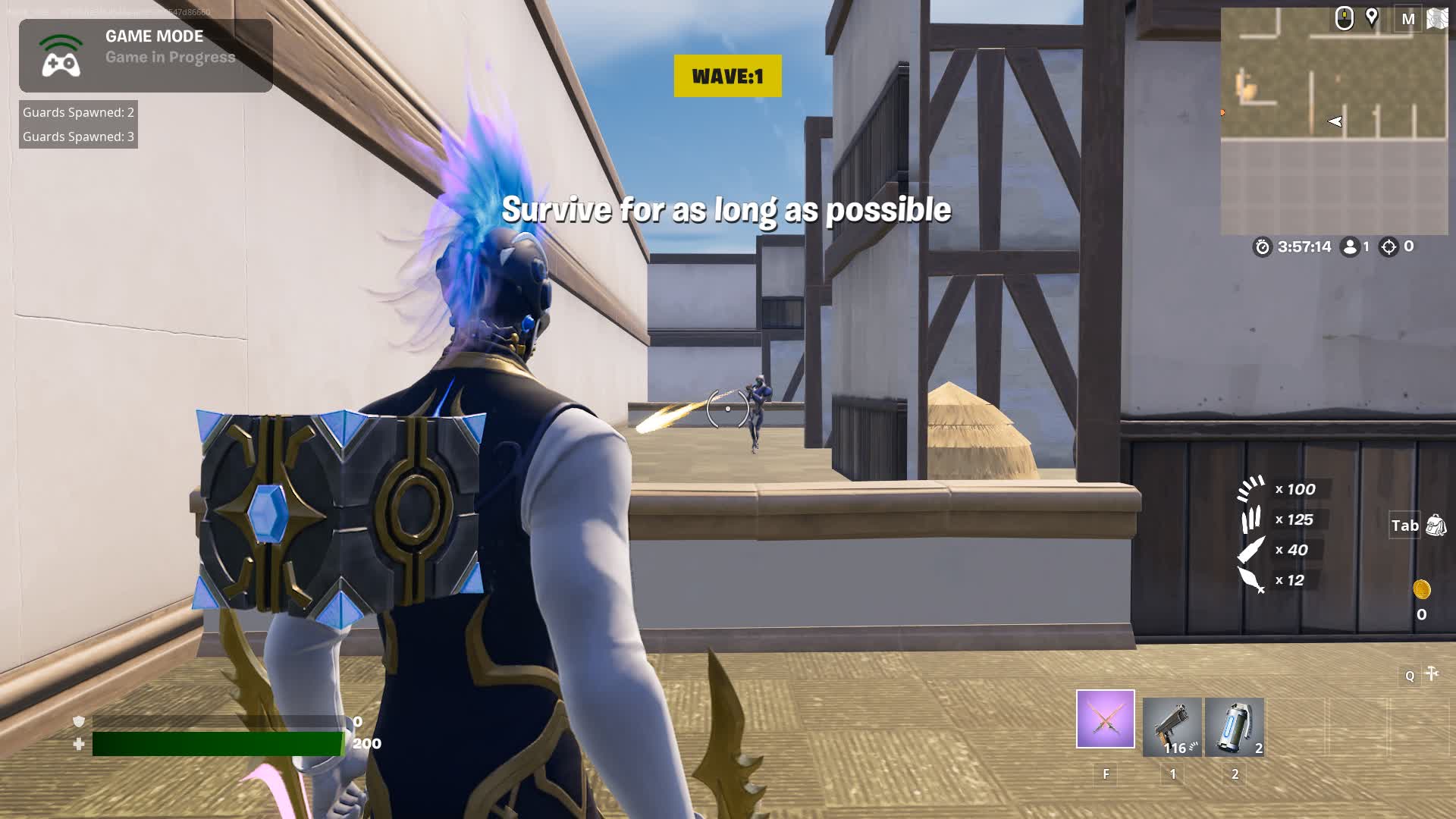 Wave based survival (Test) [ blanket ] – Fortnite Creative Map Code