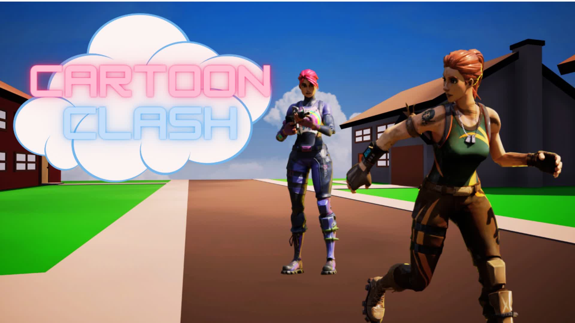 Cartoon Clash [ braeden ] – Fortnite Creative Map Code