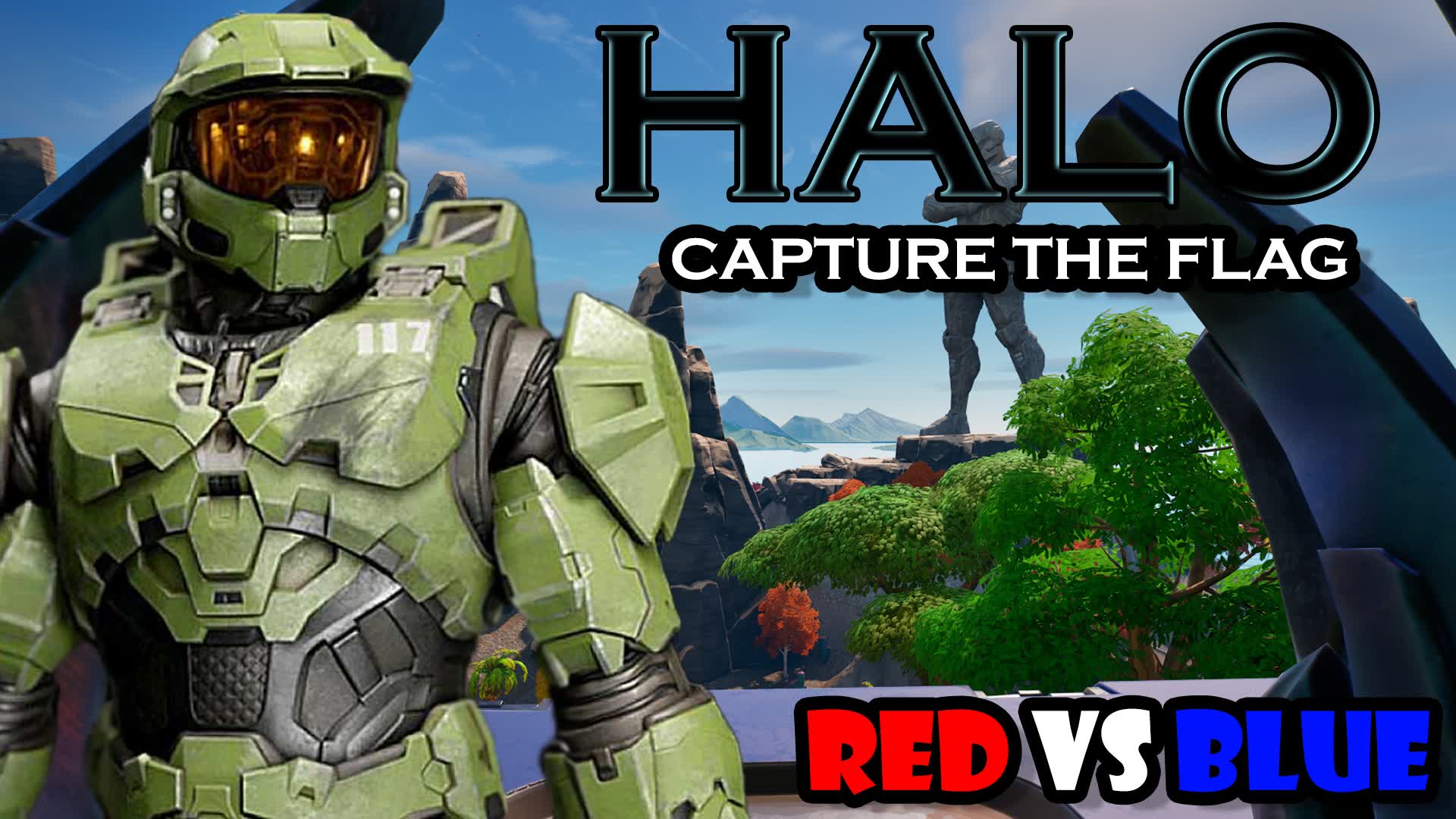 Valhalla CTF Halo Theme [ neutronium23 ] – Fortnite Creative Map Code