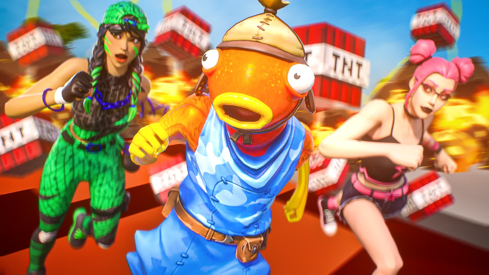 🧨 TNT RUN 🧨 [ jacob ] – Fortnite Creative Map Code