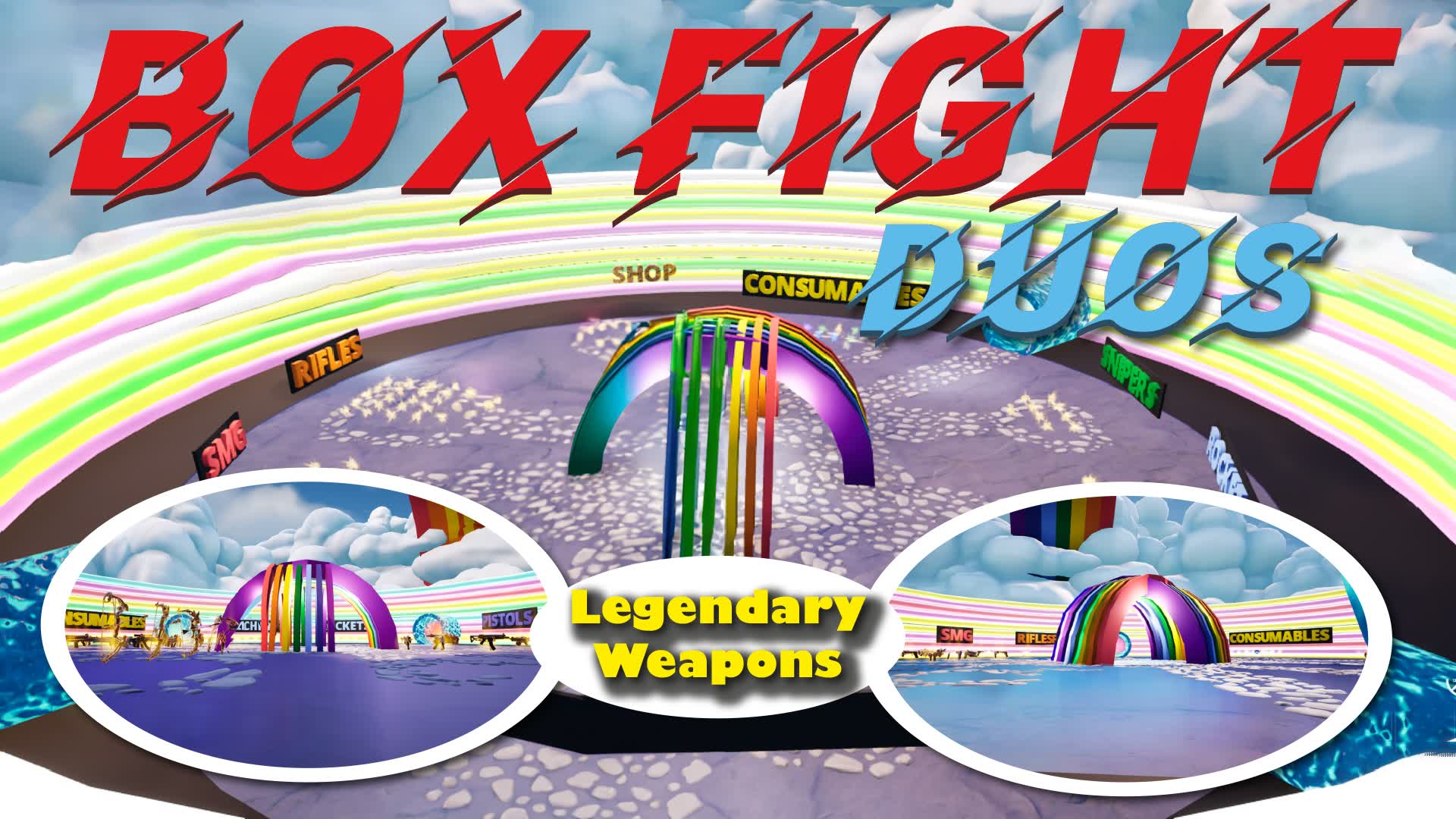 Box Fight DUOS [ mrtxxt ] – Fortnite Creative Map Code