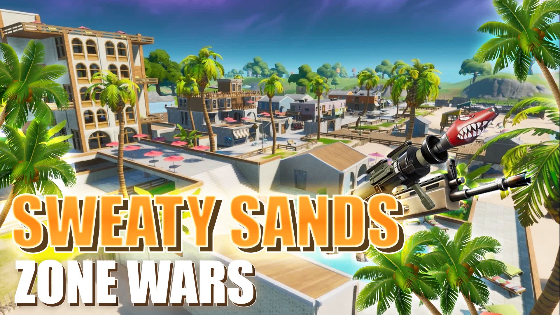 💛🏝 Sweaty Sands ZoneWars 🏆💛 [ wig ] – Fortnite Creative Map Code