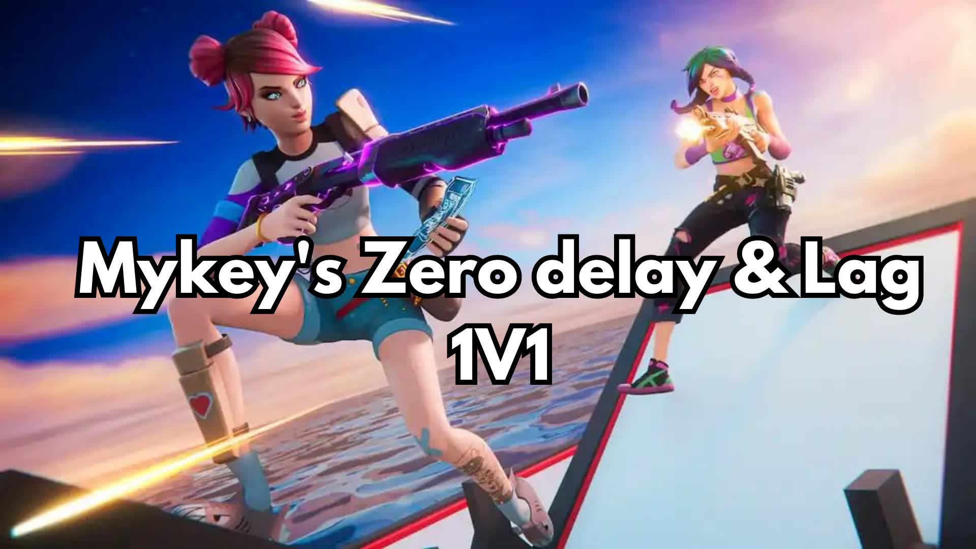 Mykey's Zero Delay & Lag 1v1 [ mykey ] – Fortnite Creative Map Code