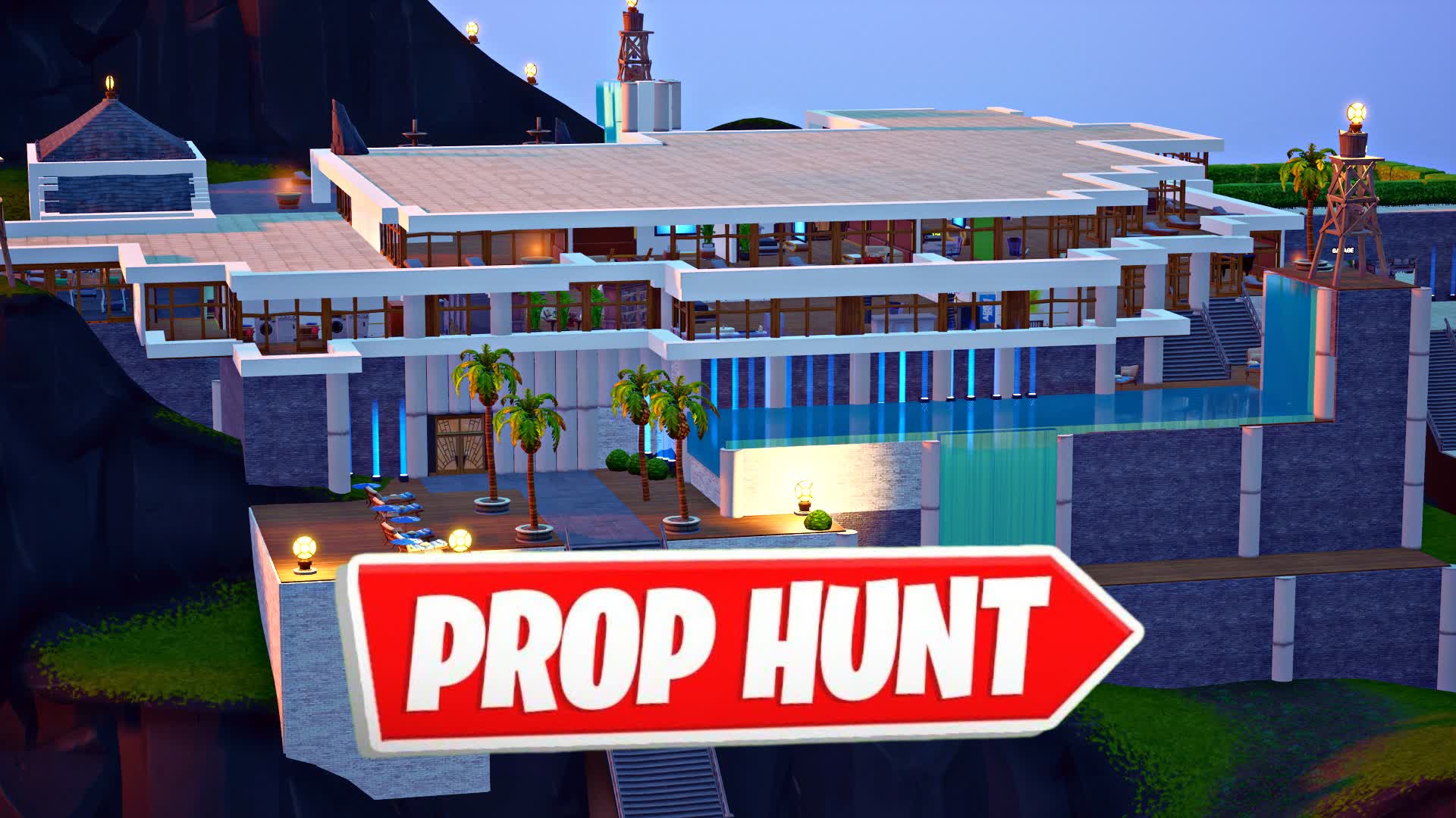💯MEGA Mansion PROP HUNT🏠 [ jcp ] – Fortnite Creative Map Code