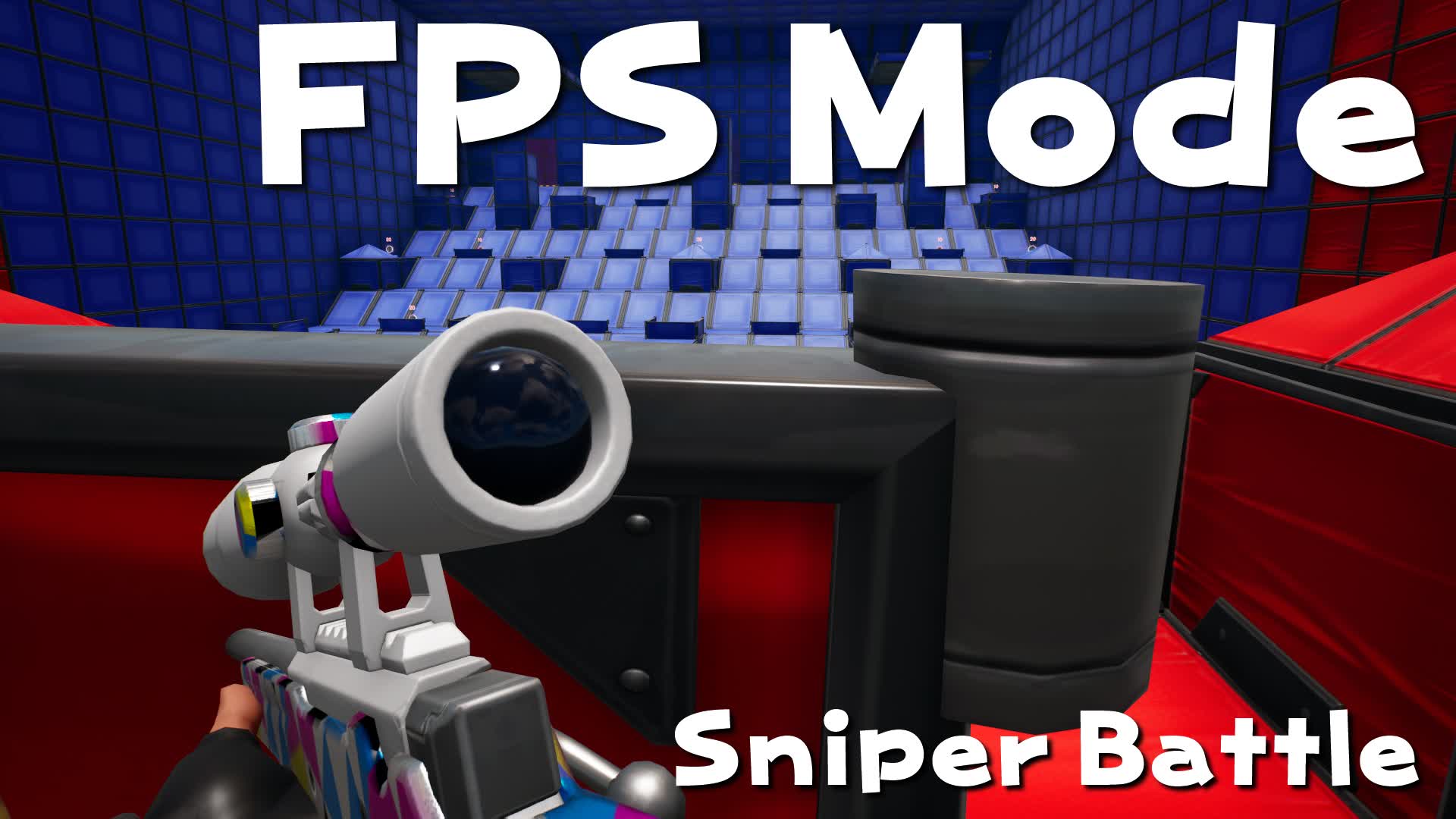 Red vs Blue. FPS Mode Sniper Battle [ takuman ] – Fortnite Creative Map ...