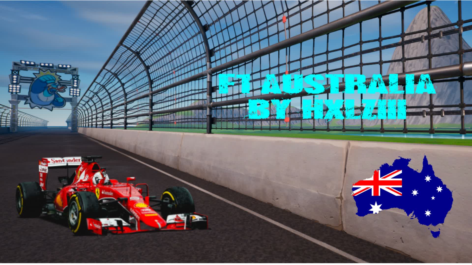 🇦🇺F1 Australia🇦🇺 [ hxlziii ] – Fortnite Creative Map Code