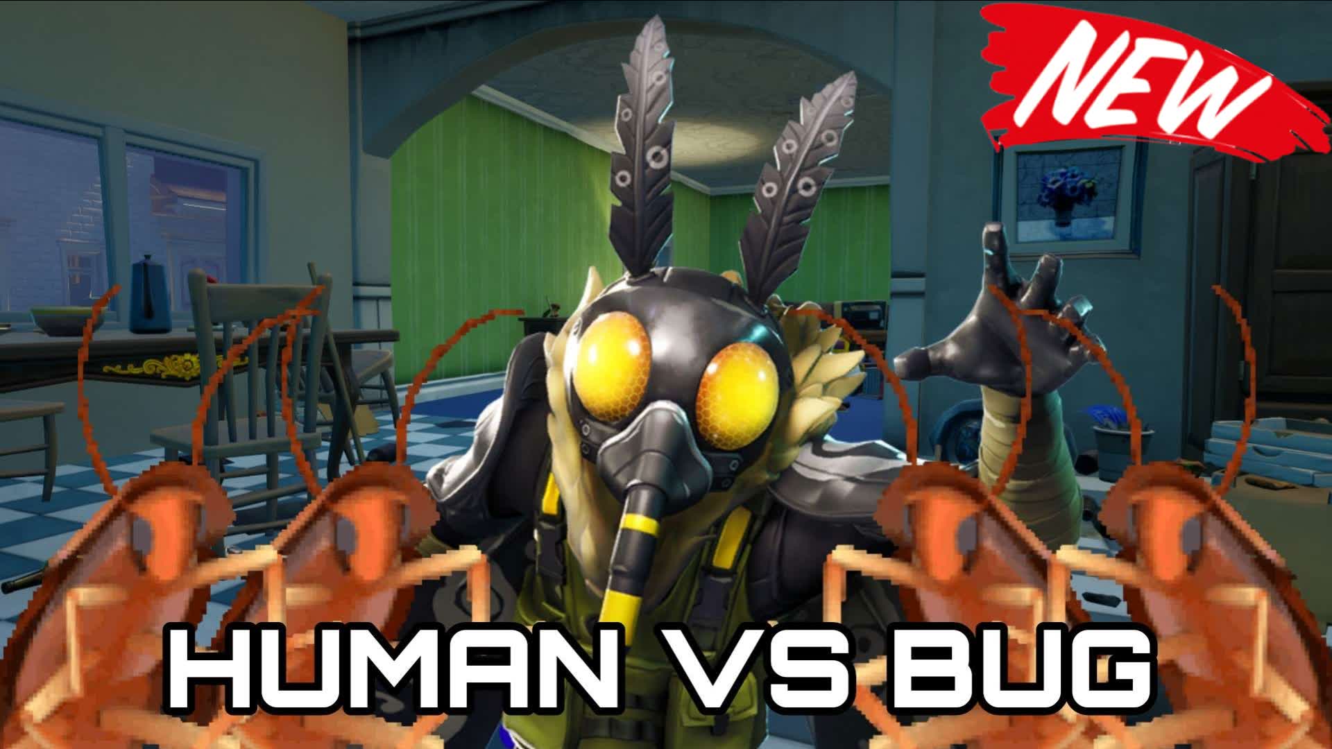 😠Human VS Bug🐜 [ Itz Earthy ] – Fortnite Creative Map Code