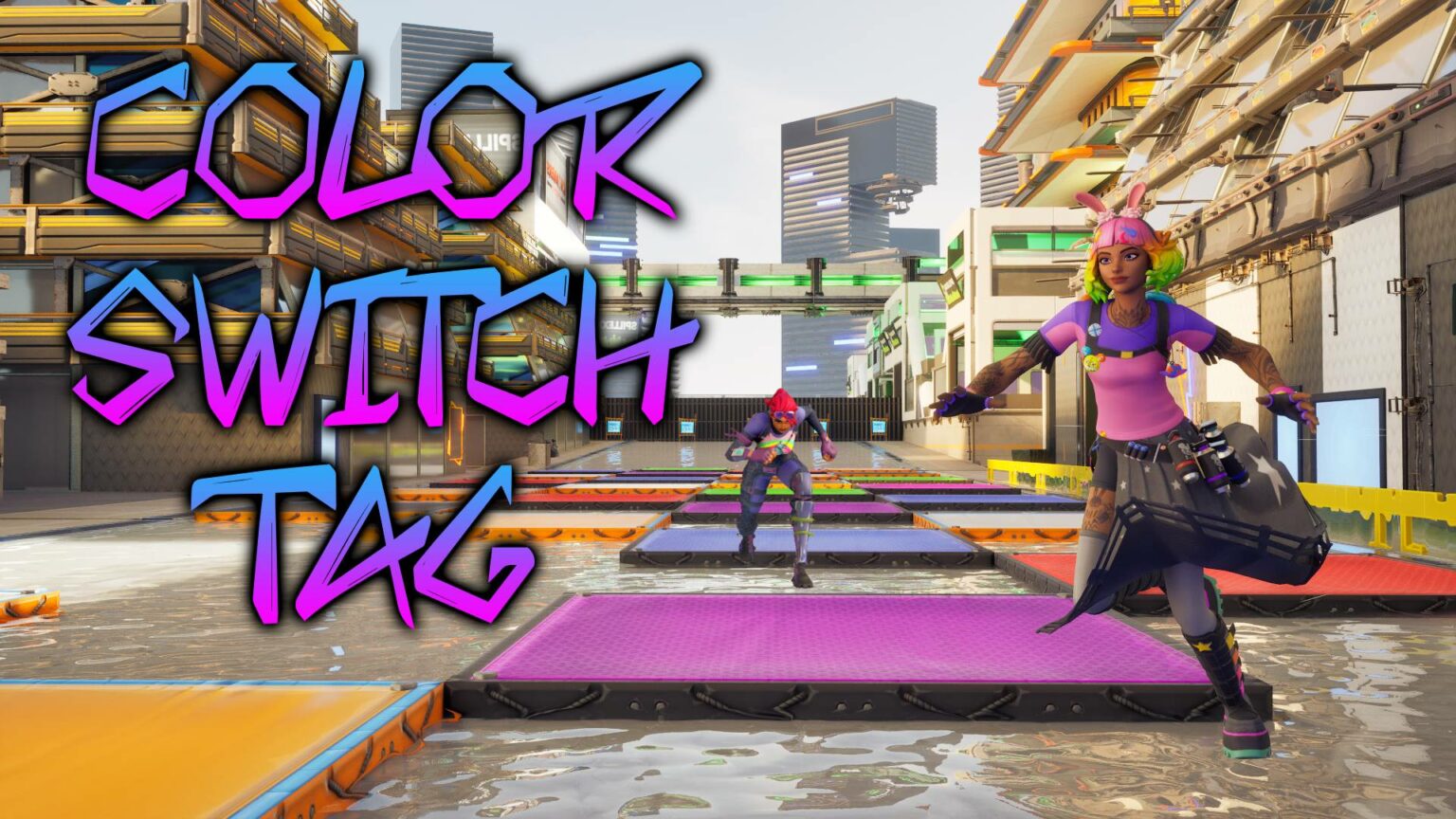 Color Switch Tag [ neighbor ] – Fortnite Creative Map Code