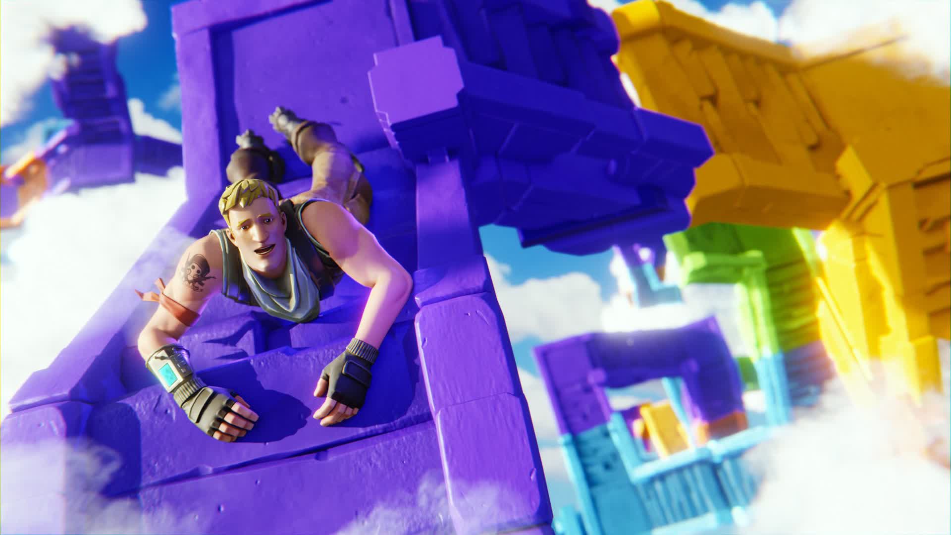 CLIMB THE MEGA STAIRS⭐ [ bulba1x ] – Fortnite Creative Map Code